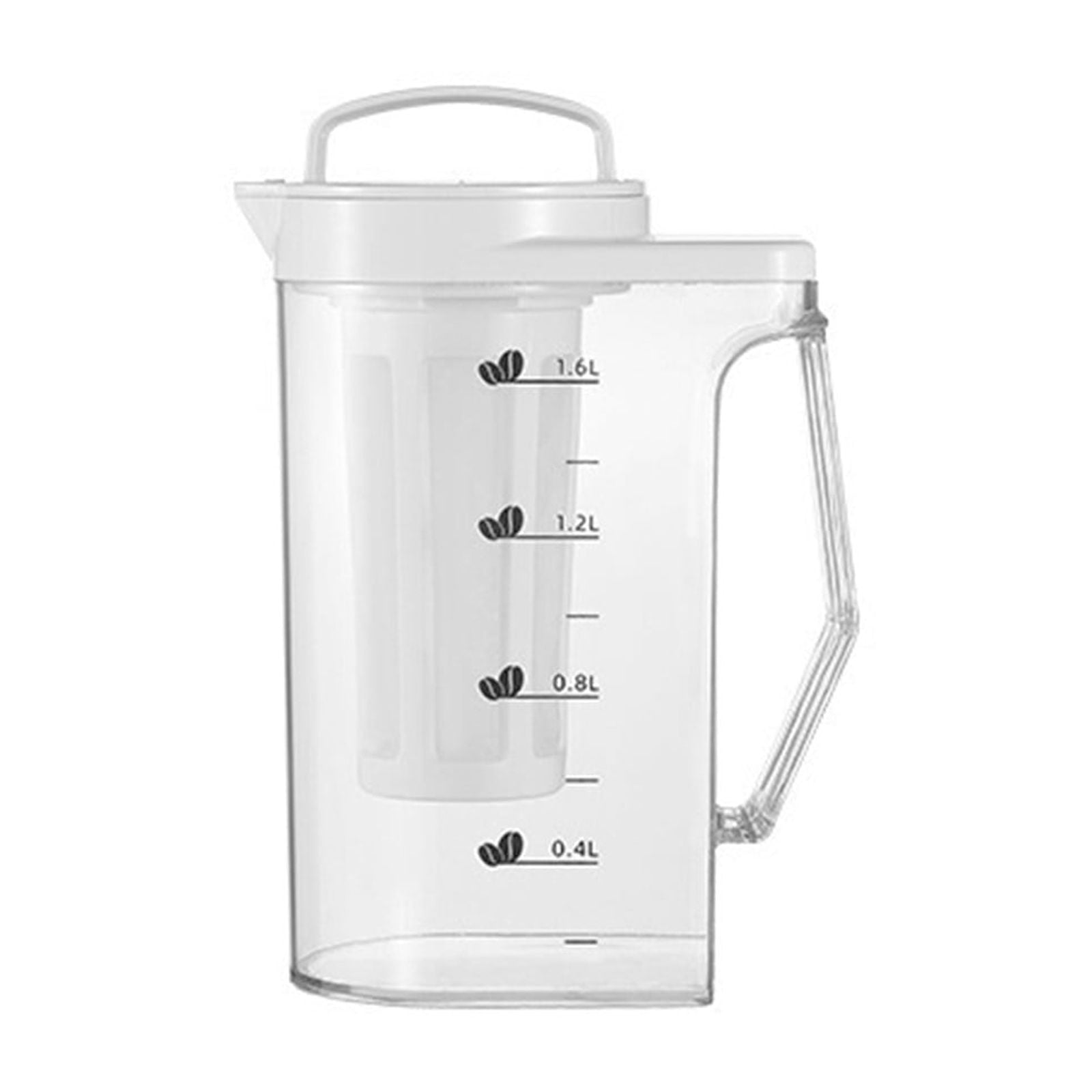Gallickan 1.6 Liter Plastic Measuring Pitcher, Leak Proof Spill Proof ...