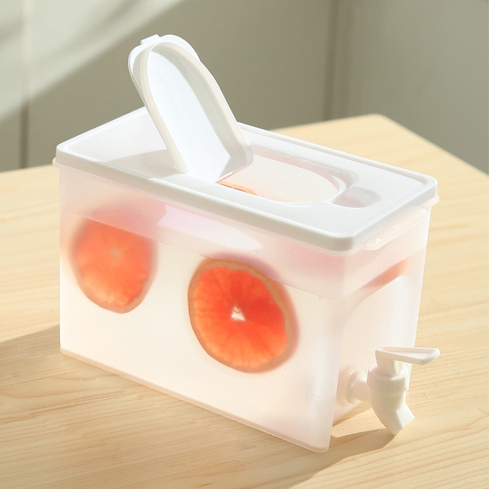 Gallickan 1 Gallon Drink Dispenser for Fridge, Cold Drink Jug for ...