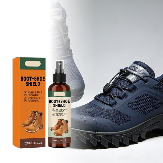 Gallickan 100ml Shoe Protector Cleaner Spray, Waterproof Stain ...