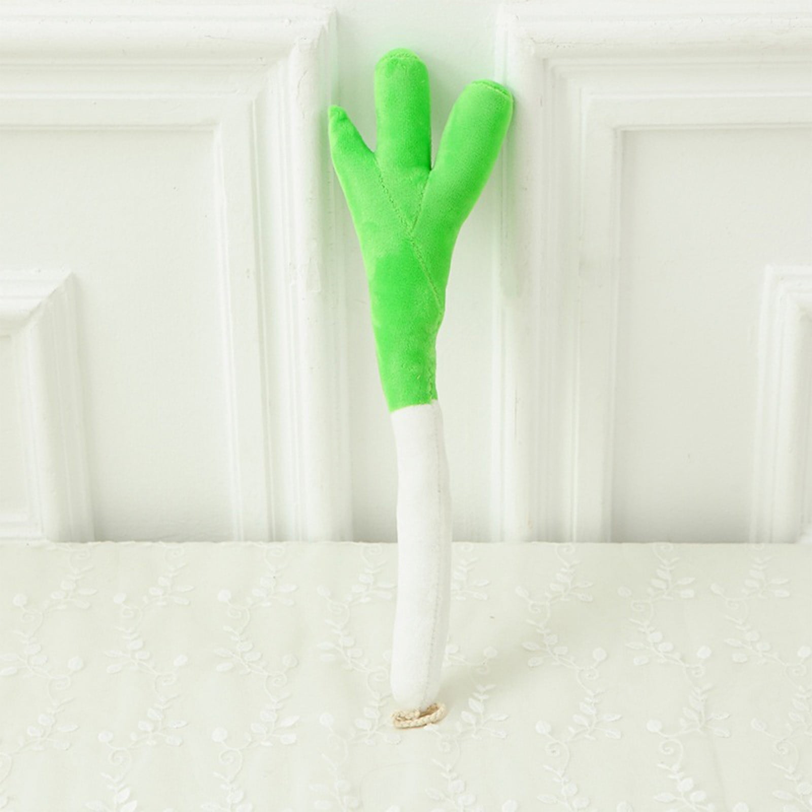 Gallickan 15 inch Simulation Leek Onion Stuffed Plush, Vegetable Plush ...
