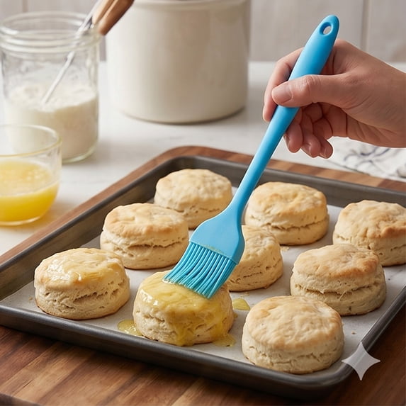 Gallickan 5-Piece Silicone Baking Utensil Set, Heat Resistant Non-Stick ...