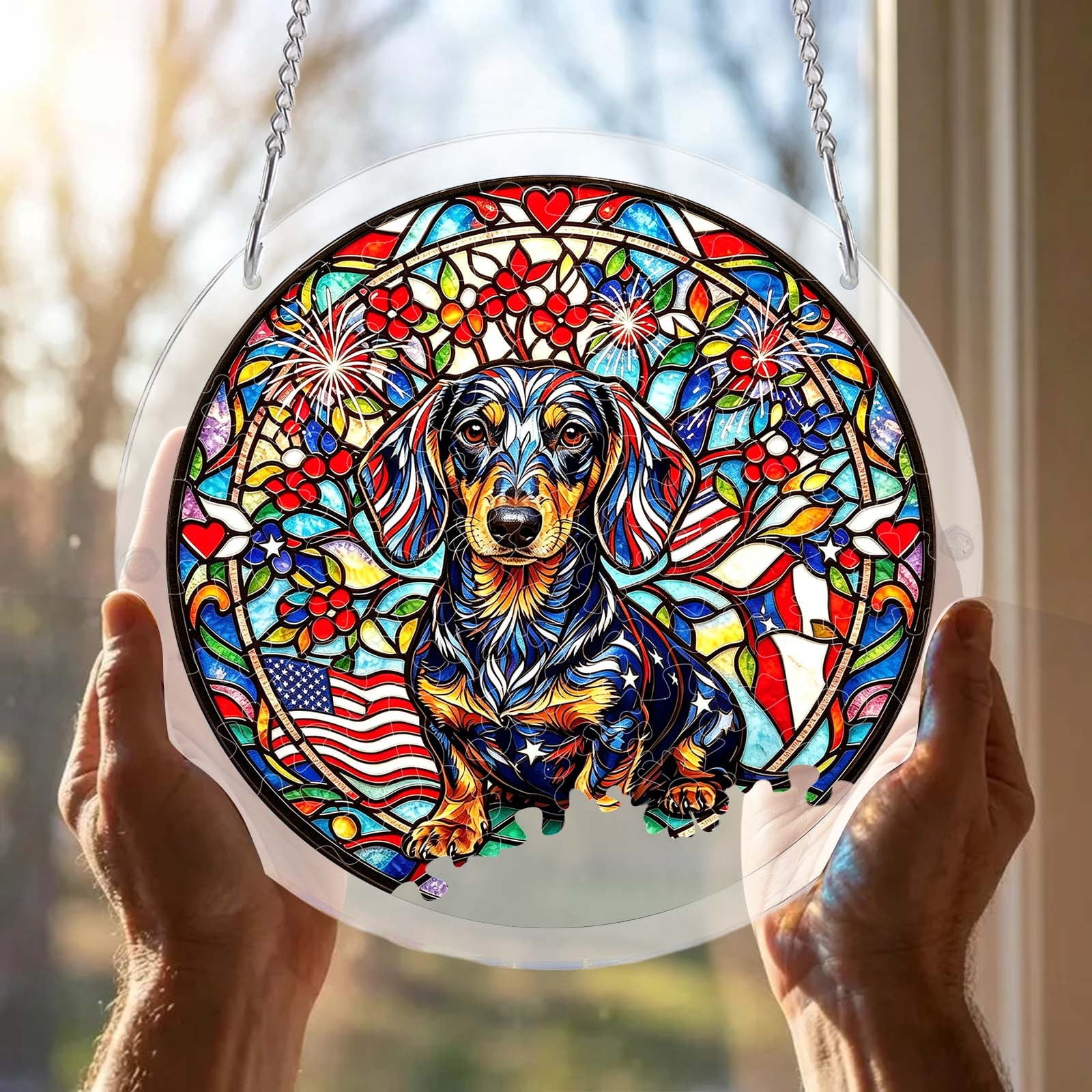Gallickan Acrylic Puzzle Suncatcher - Walmart.com