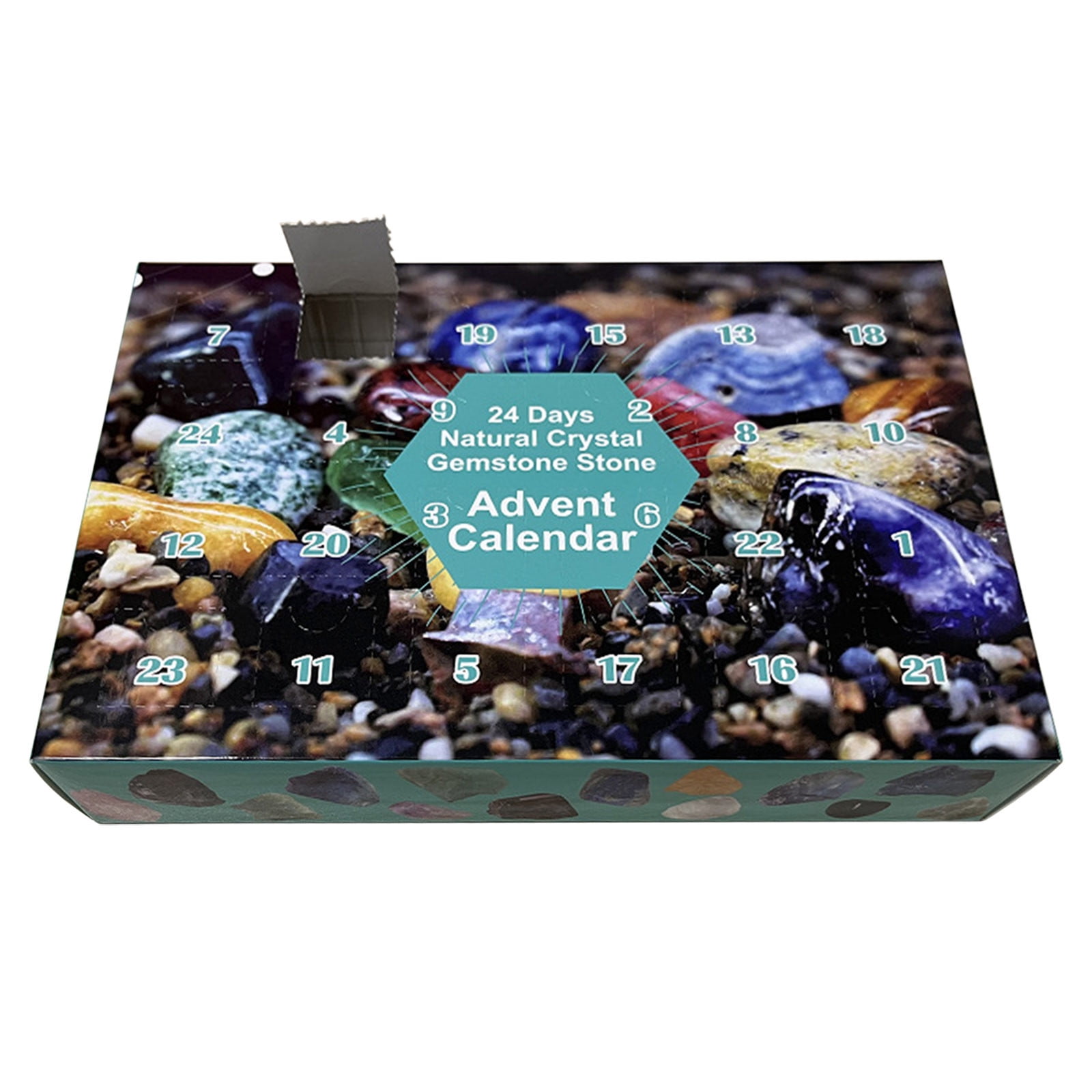 Gallickan Advent Calendar 2024, Rock Collection Countdown Calendar for ...