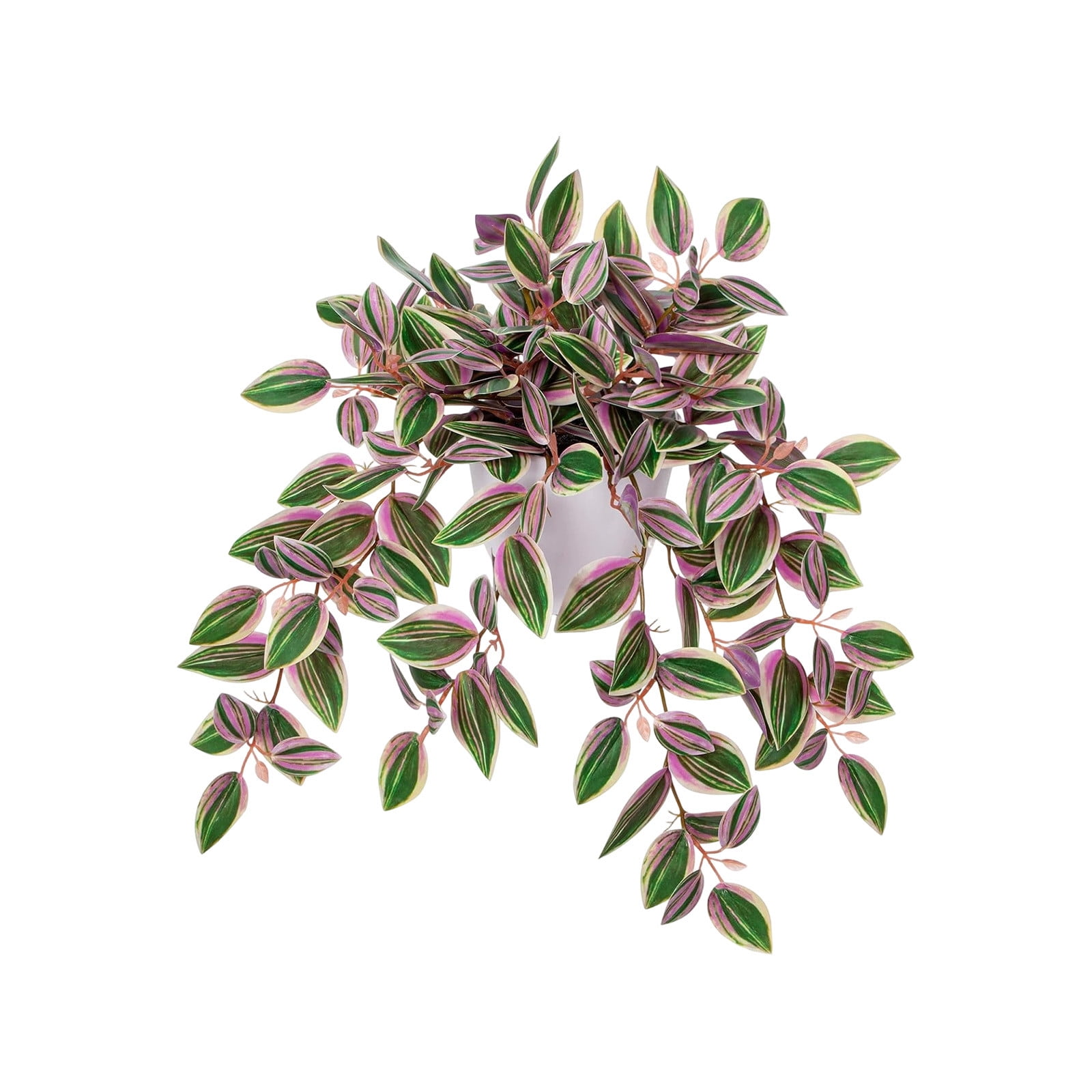 Gallickan Artificial Green Plants, Large Bundle Spring Rain Leaves ...