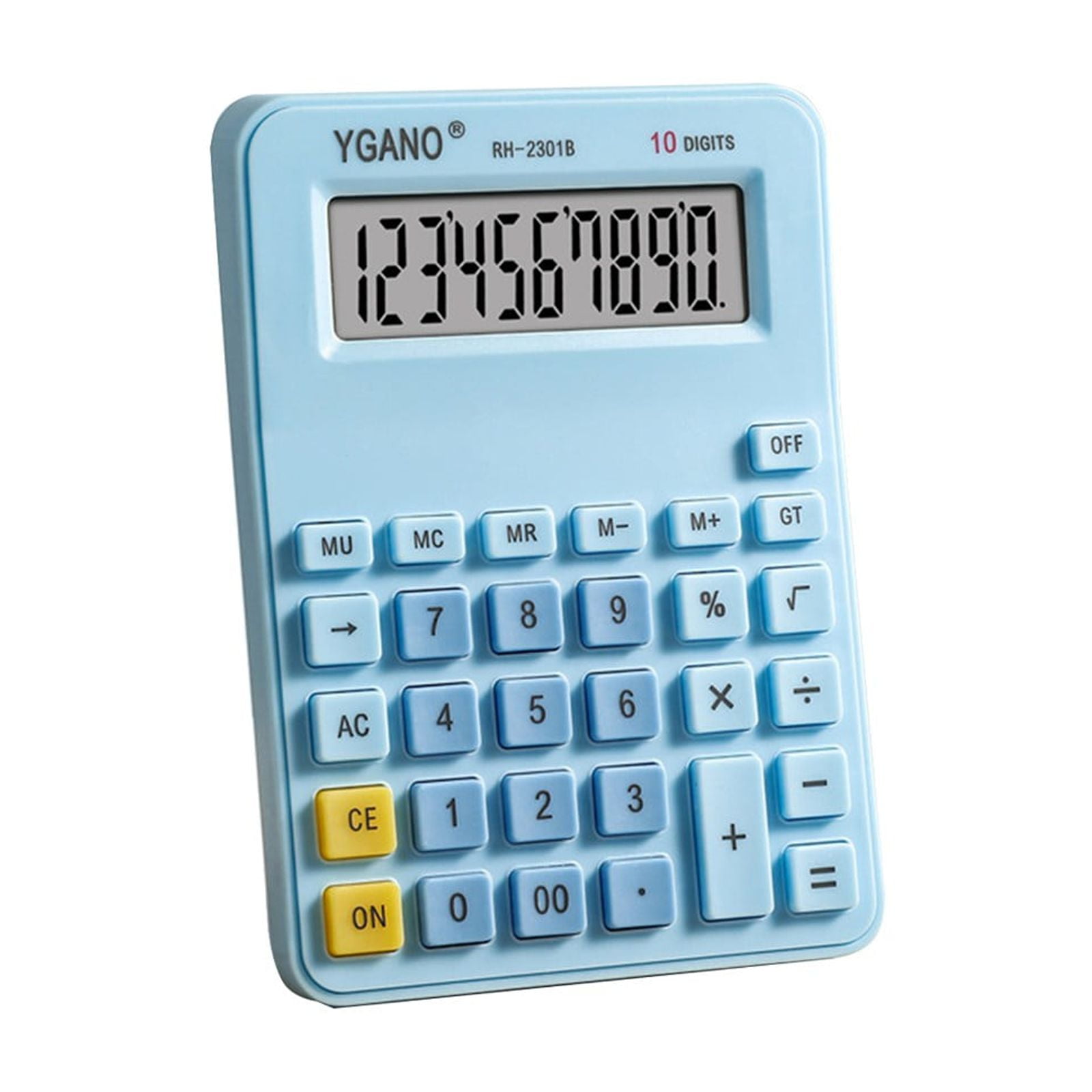 Gallickan Basic Calculators for School, 10 Digits Large LCD Display ...