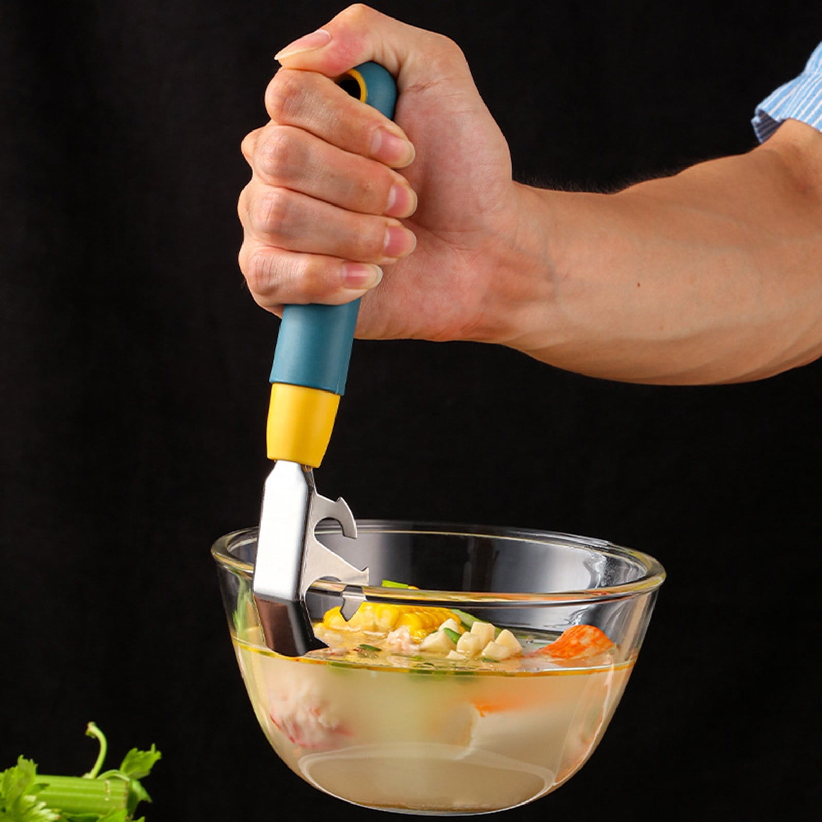 Gallickan Bowl Lifter Tool, Double Bayonet Stainless Steel Plate ...