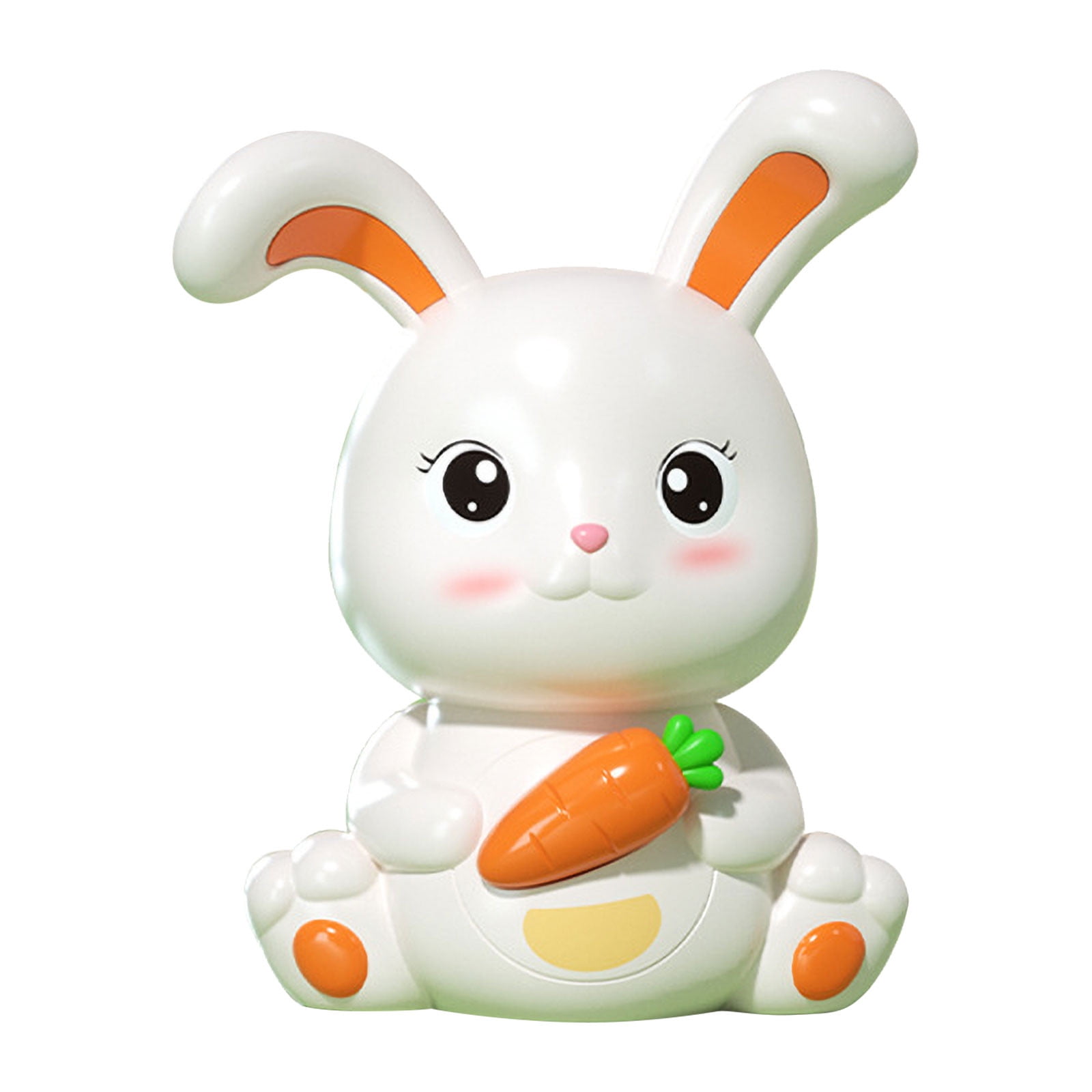 Gallickan Bunny Piggy Bank, Rabbit Coin Bank Plastic Money Bank for ...