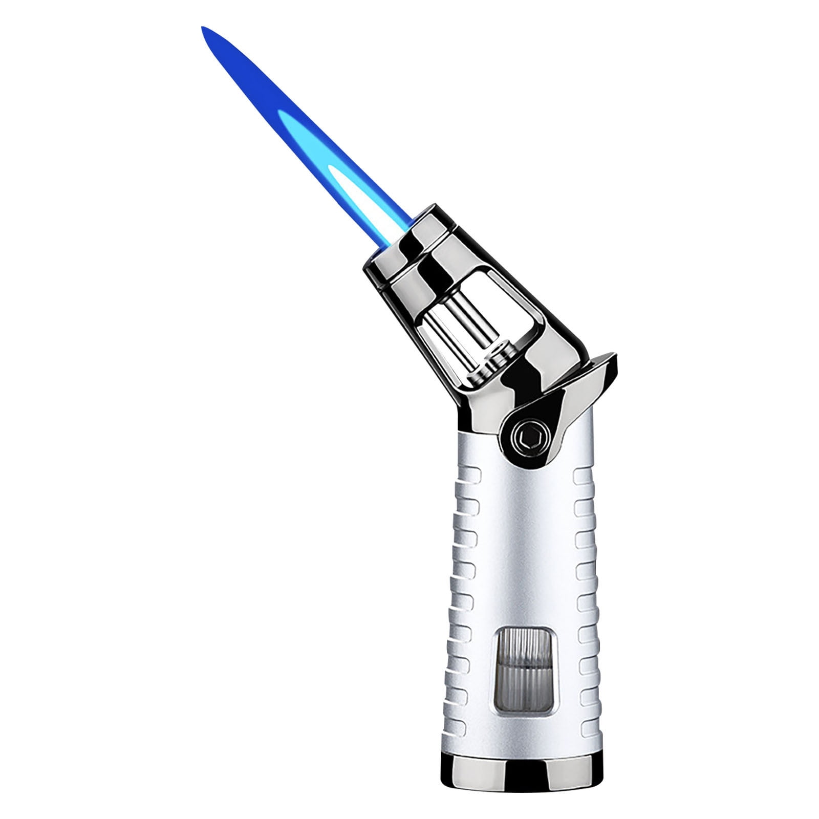 Gallickan Butane Torch Lighter, Blue Flame Welding with Safety Lock ...