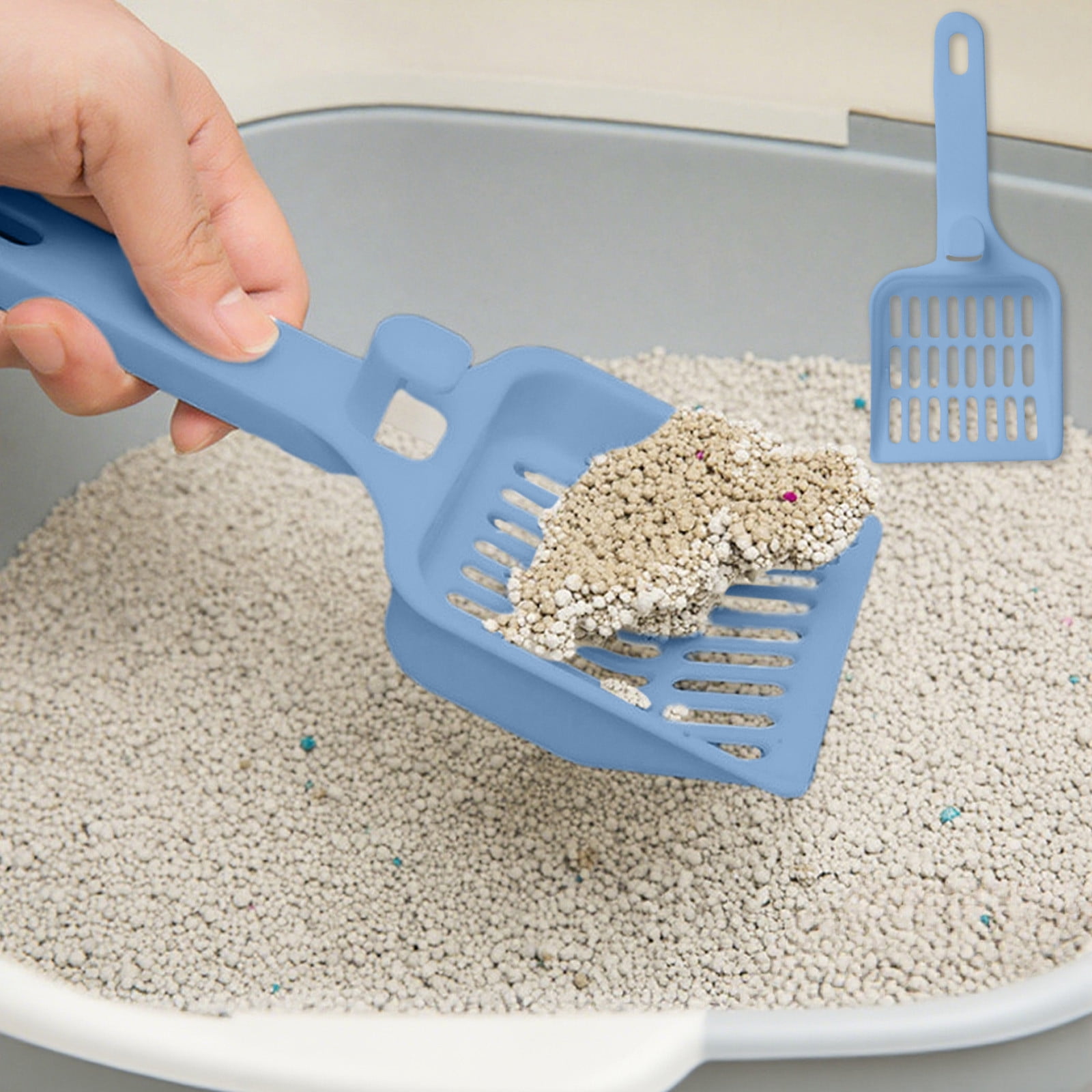 Gallickan Cat Litter Scoop, Pet Waste Cleaning Tool, Non-Stick Sieve ...