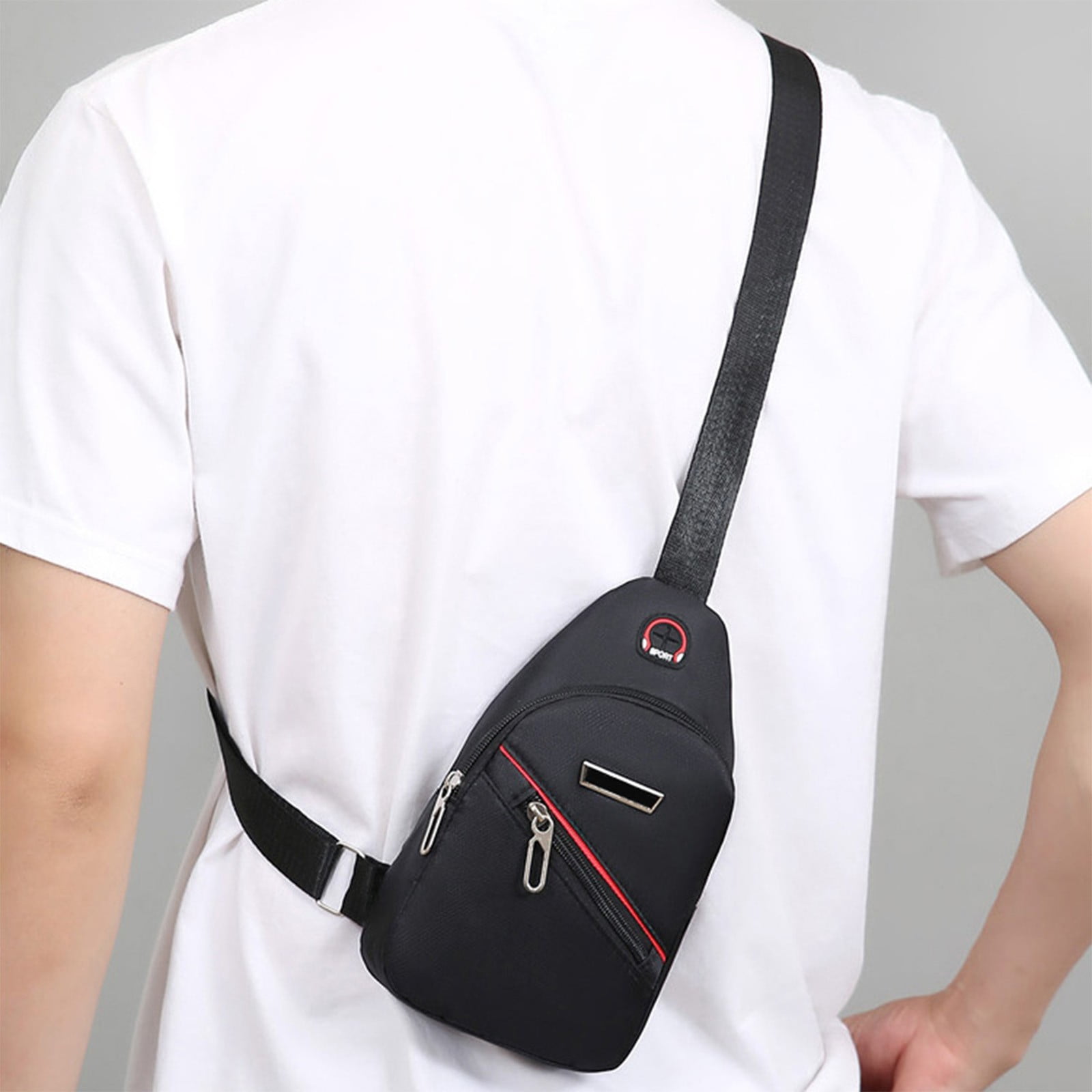Gallickan Chest Sling Bag, Waterproof Crossbody Pack Front Shoulder ...