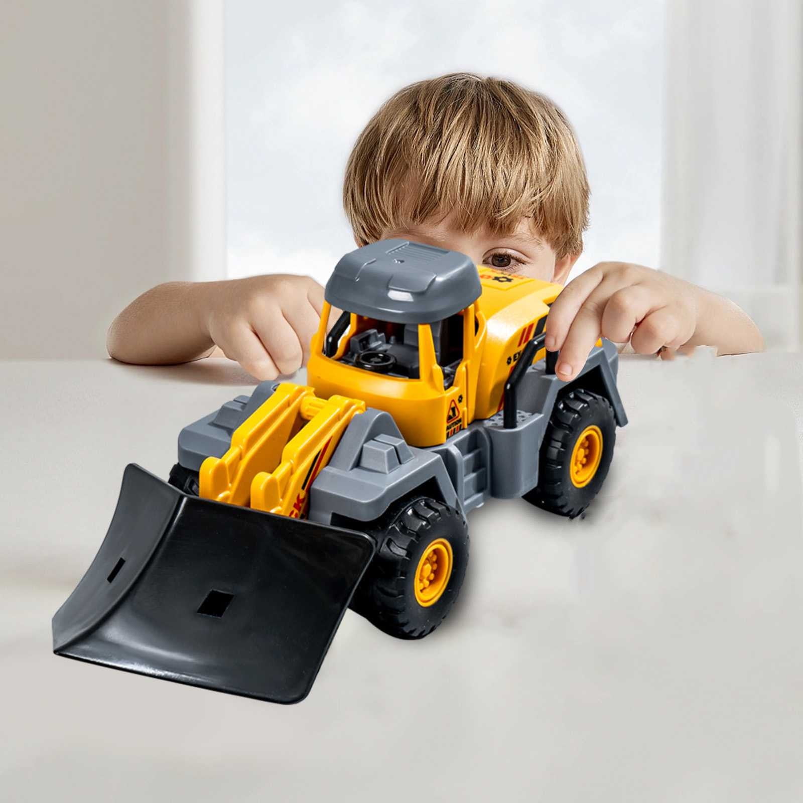 Gallickan Construction Toys for Toddler, Realistic Construction Truck ...