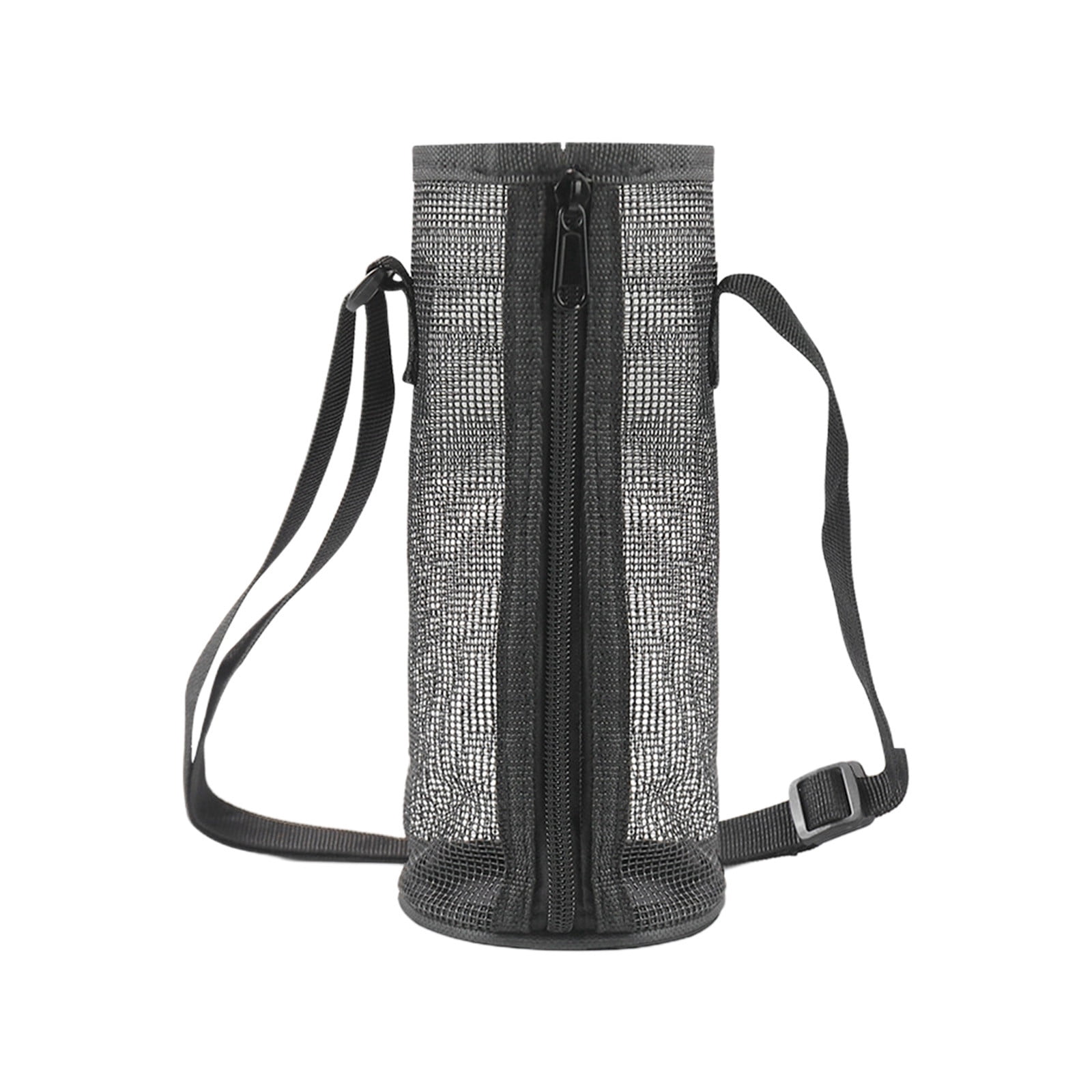 Gallickan Cup Holder, Mesh Water Bottle Bag with Zipper Portable Cover ...