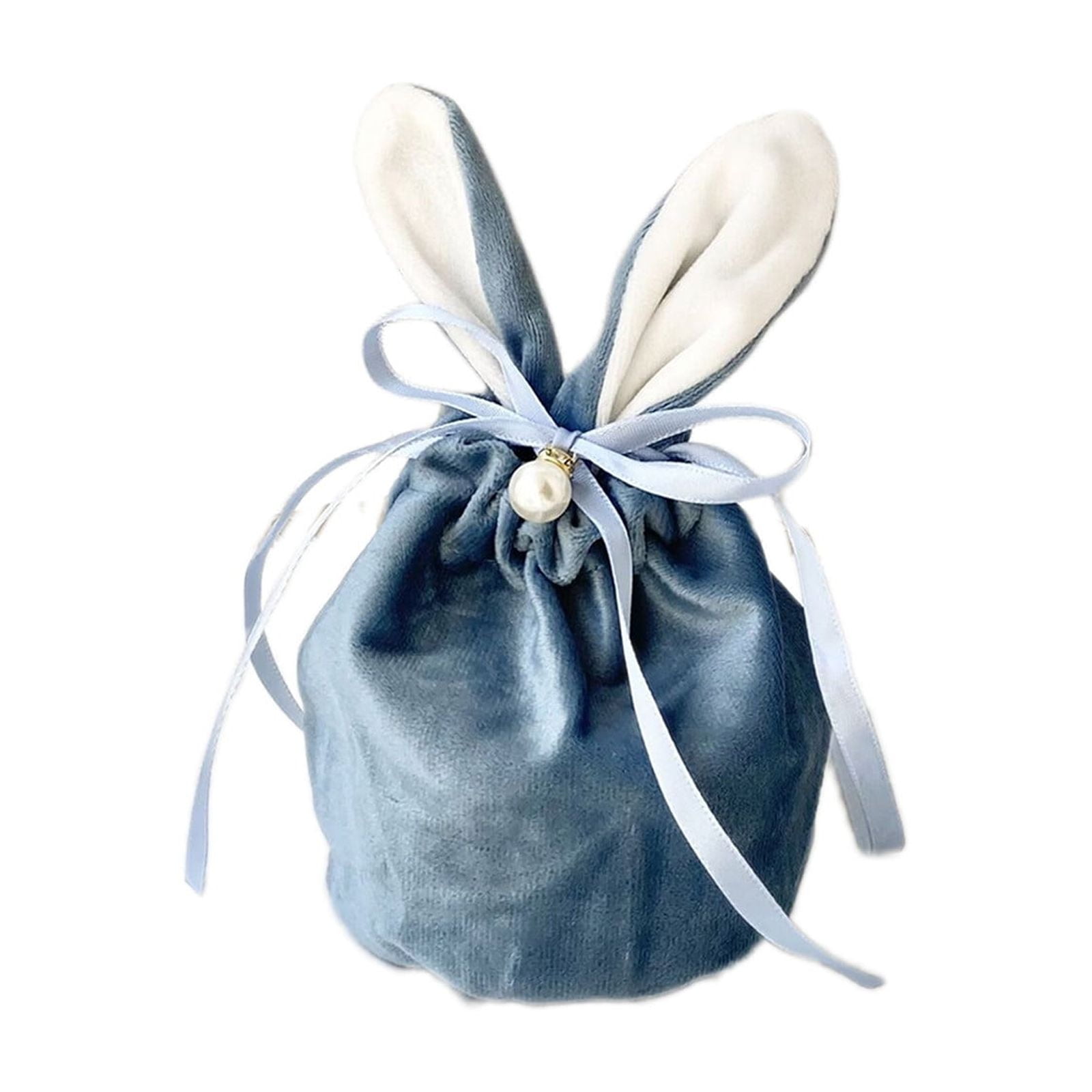 Gallickan Easter Bunny Bags with Drawstring, 5.5 x 5 Inch Easter Bags ...