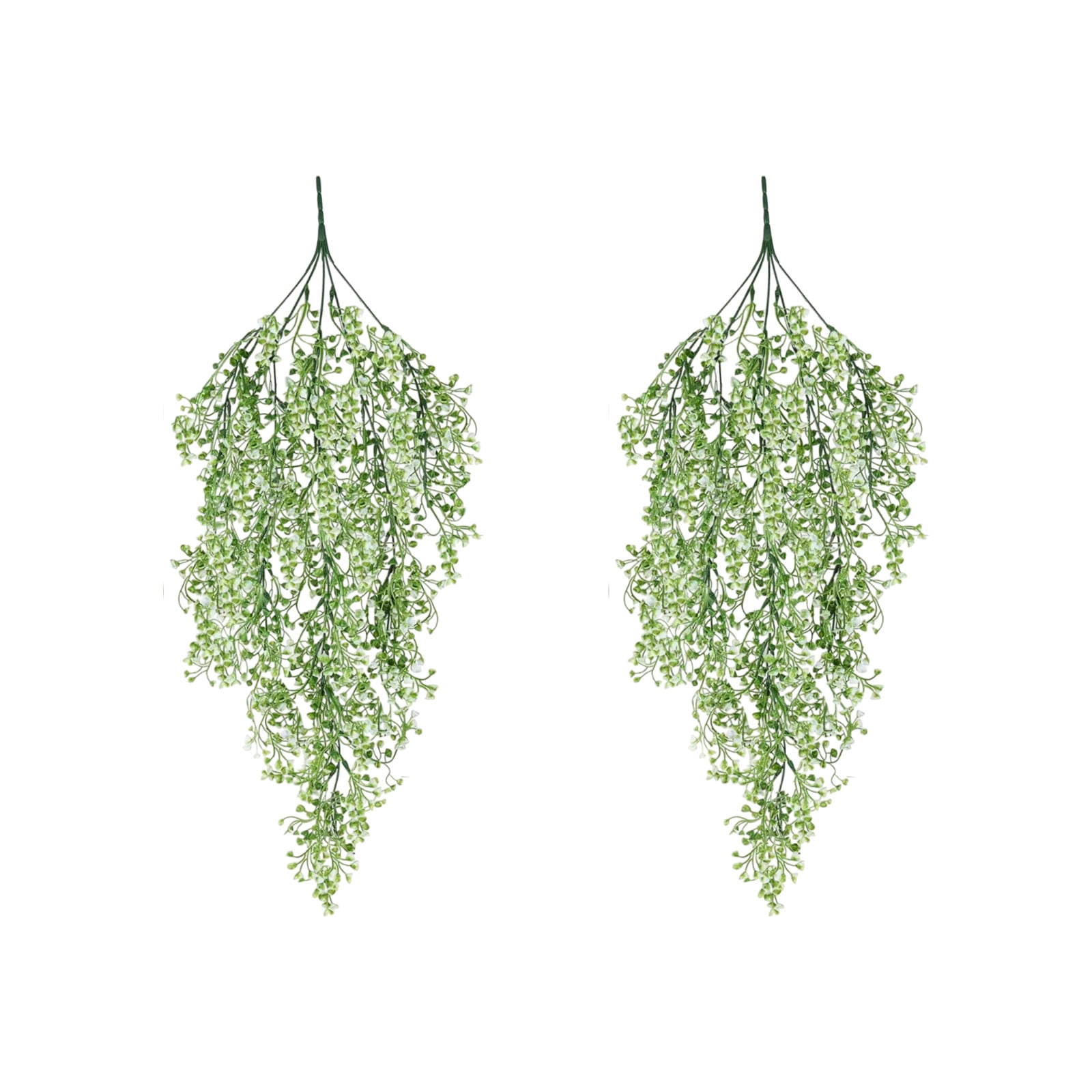 Gallickan Fake Vine Set of 2, 32 Inch Artificial Hanging Plants for ...