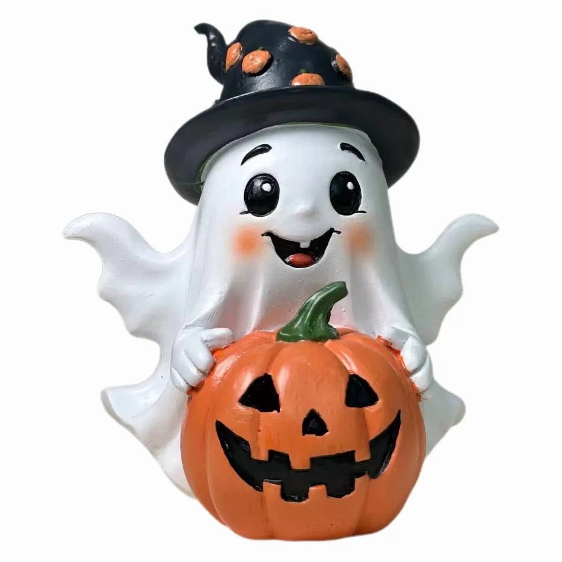 Gallickan Ghost Figurine Decor, Cute Resin Ornament Desk Decoarations ...