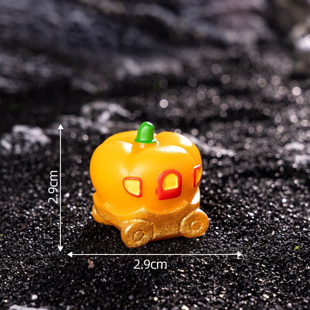 Gallickan Halloween Night Light, Glow in the Dark Pumpkin Head Resin ...