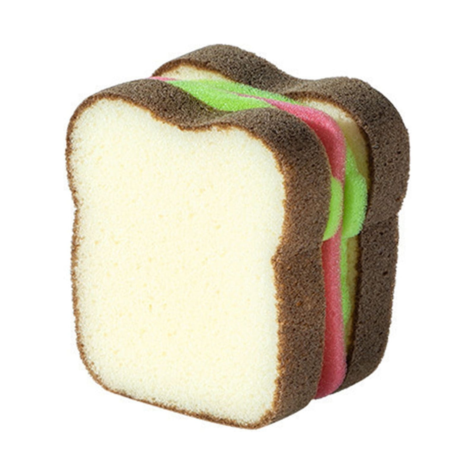 Gallickan Kitchen Cleaning Sponges, Sandwich Sponge Dishcloth, Non-Scratch for Dish, Scrub ...