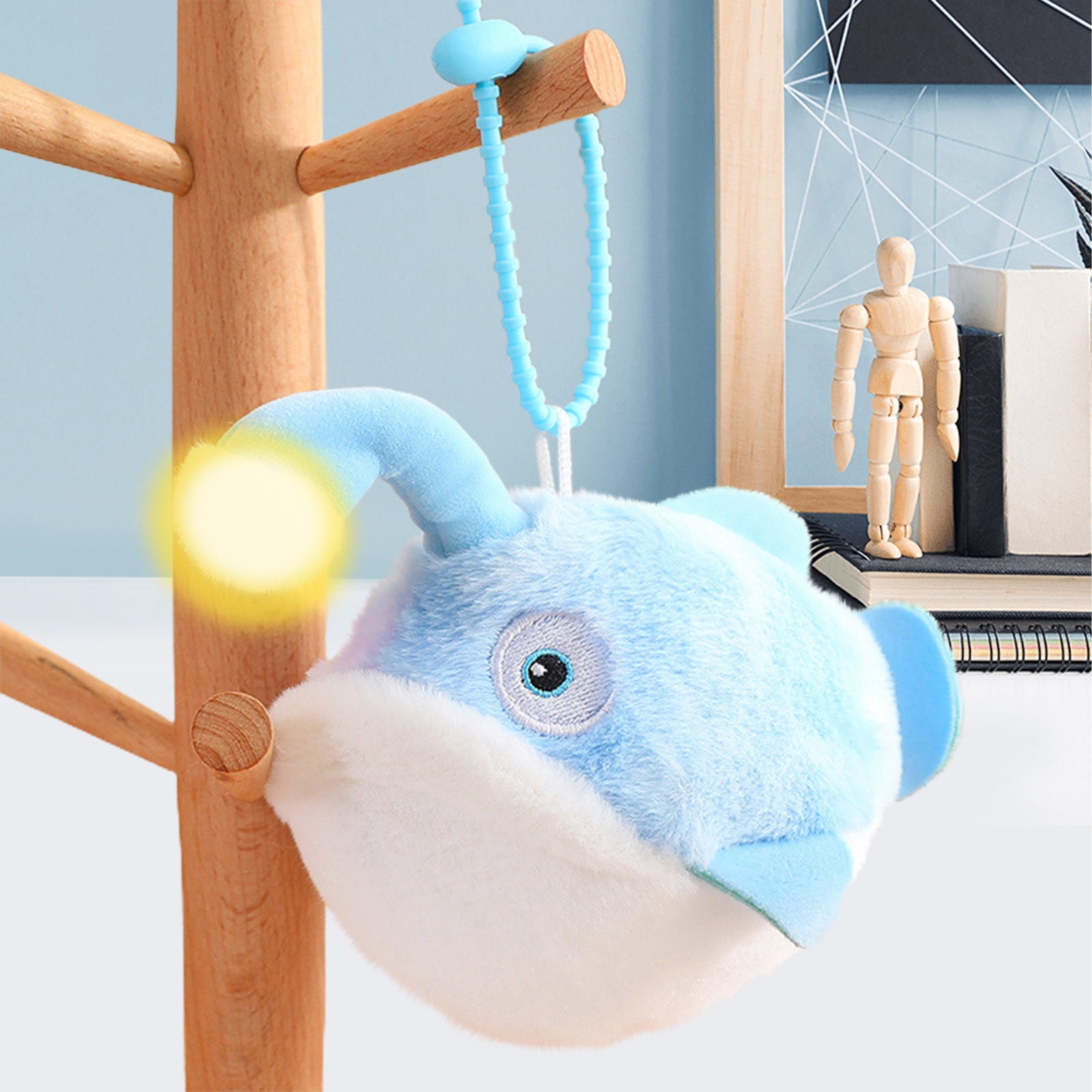 Gallickan Light up Fish Stuffed Animal, 7.9 Inch LED Fish Plushies ...
