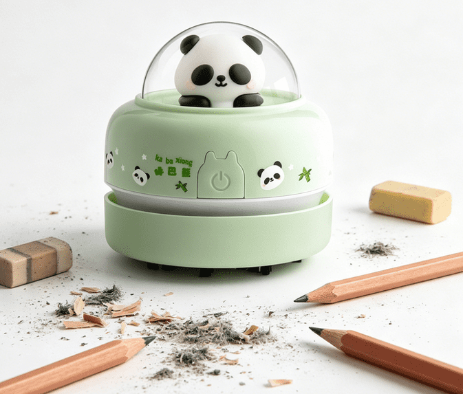 Gallickan Mini Desktop Vacuum Cleaner, Eraser Pencil Shavings Remover ...