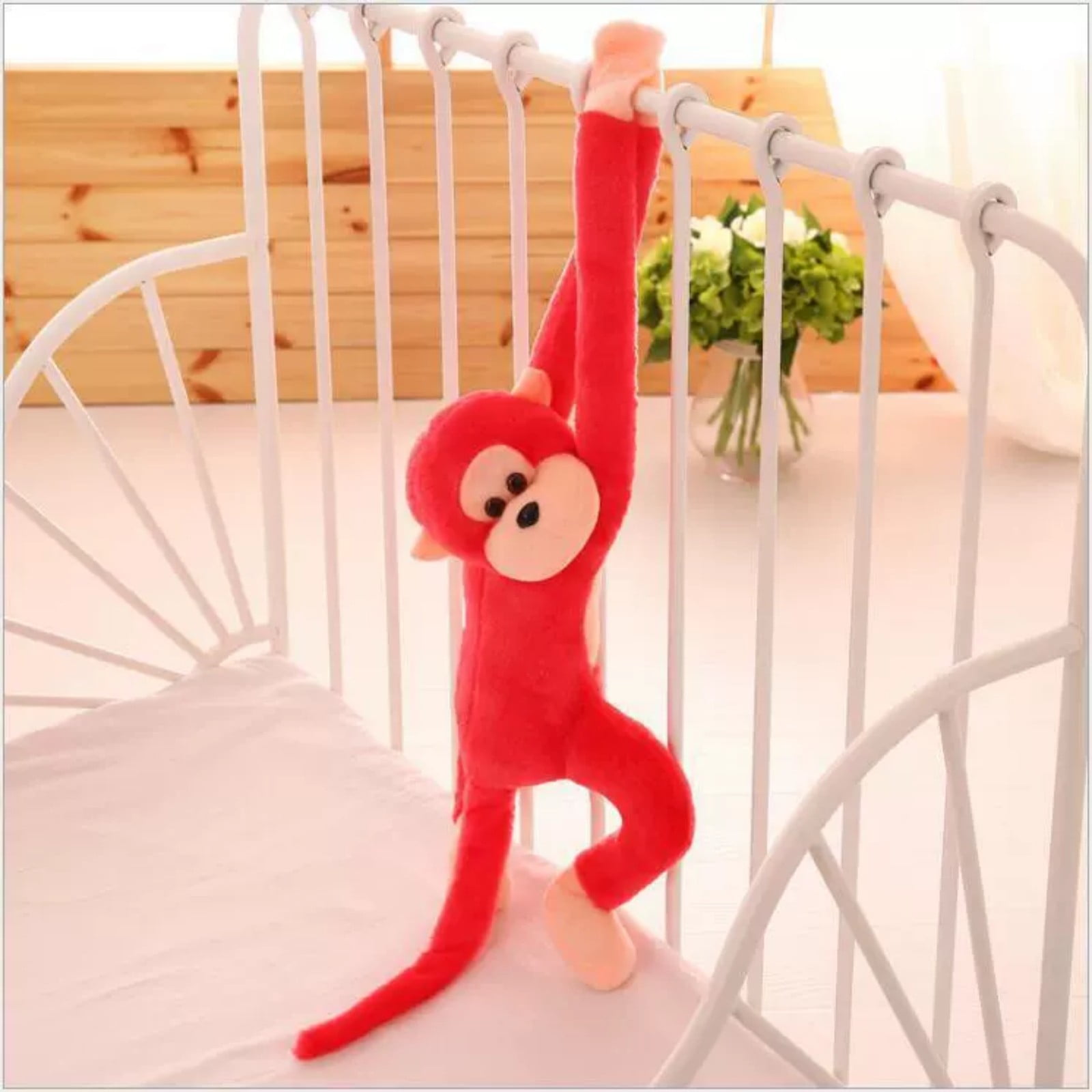Gallickan Monkey Stuffed Animal Toys, 23.6 Inch Long Arm Hanging Monkey ...