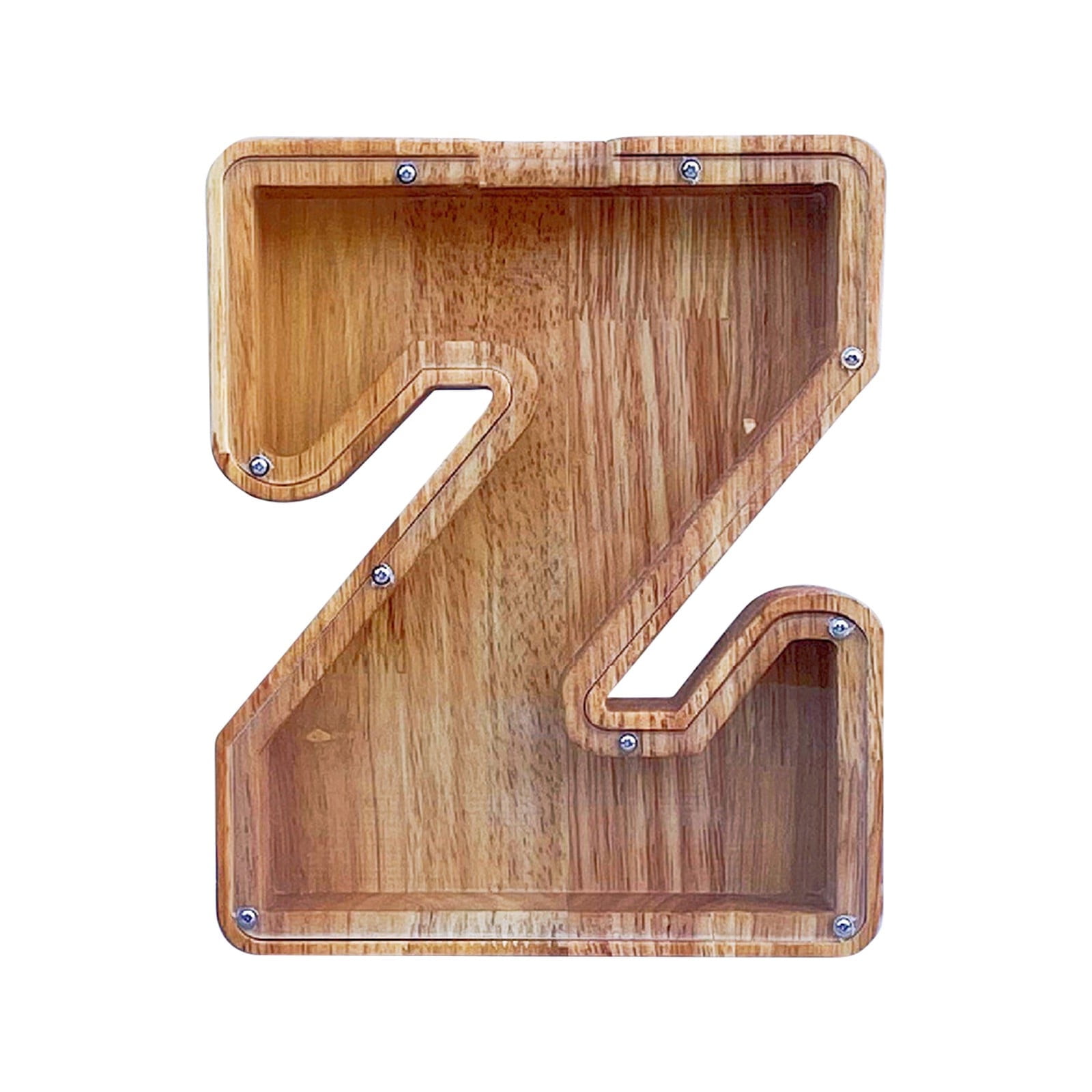 Gallickan Piggy Banks for Kids Boys Girls, Wooden Letter Piggy Bank ...