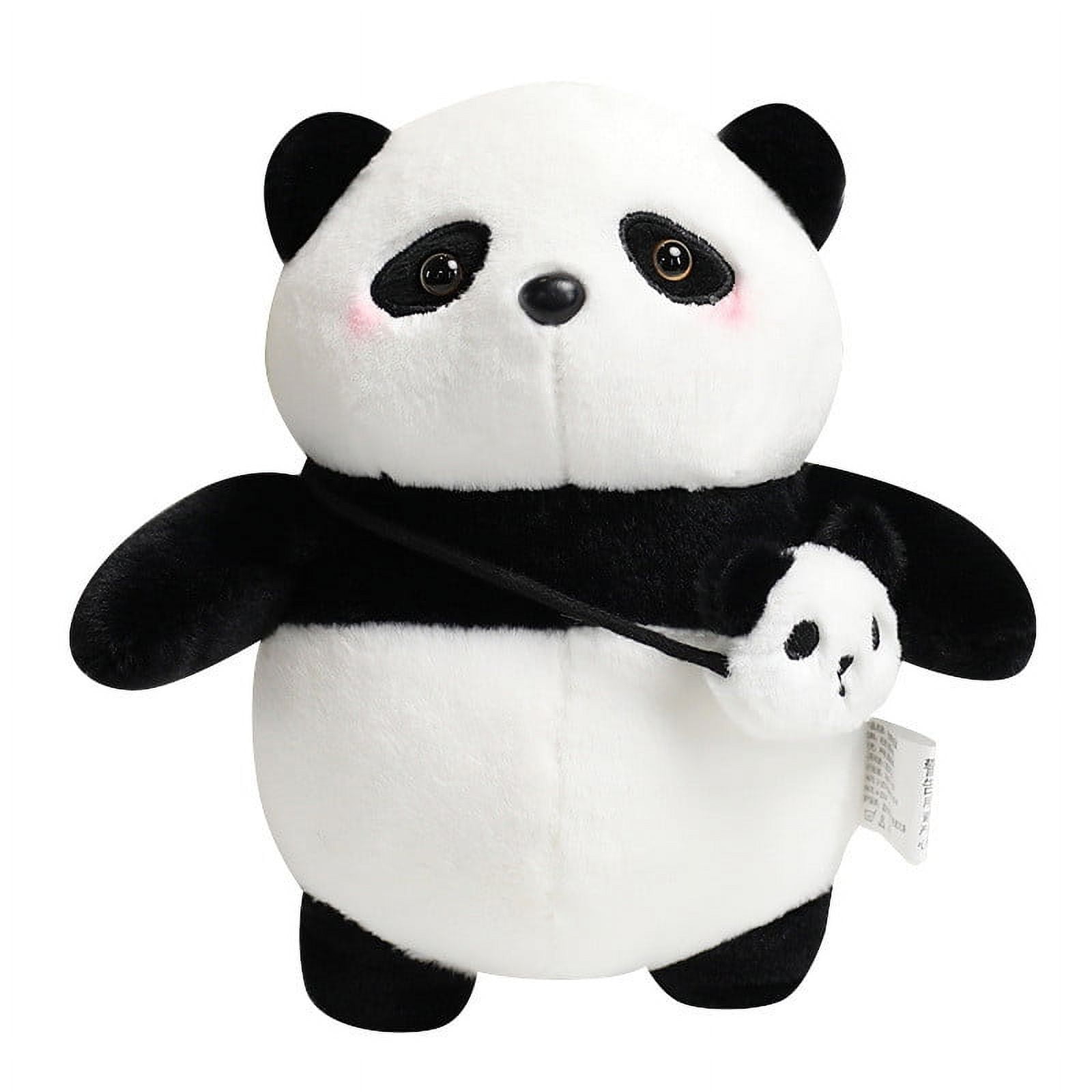 Gallickan Plush Panda Toy, 8.7" Panda Stuffed Animal with mini Panda ...