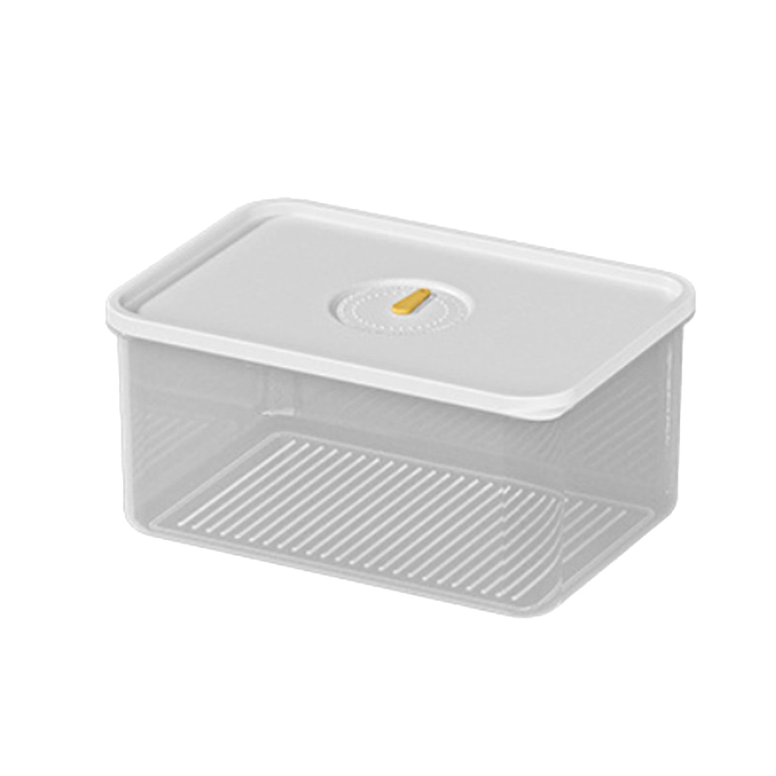 Gallickan Refrigerator Storage Box, Freezer Box with Lid and Timer for ...