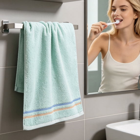 Gallickan Soft Absorbent Face Towel, Quick-Dry Microfiber Hand ...
