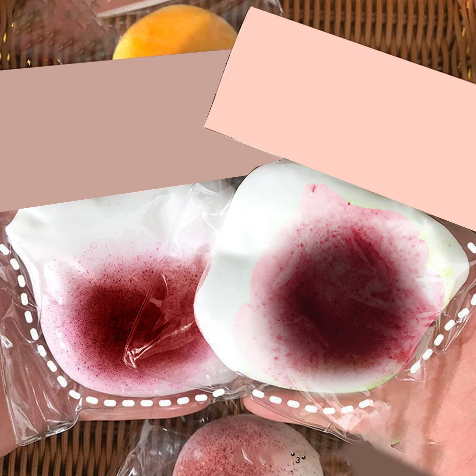 Gallickan Squishy Dumpling Stress Ball Toy, Fingertip Toy, Fidget ...