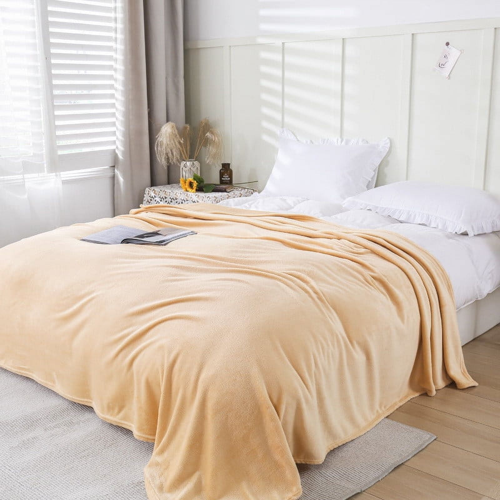 Gallickan Throw Blanket, 20x28 Inch Super Soft Solid Sherpa, Couch Bed ...