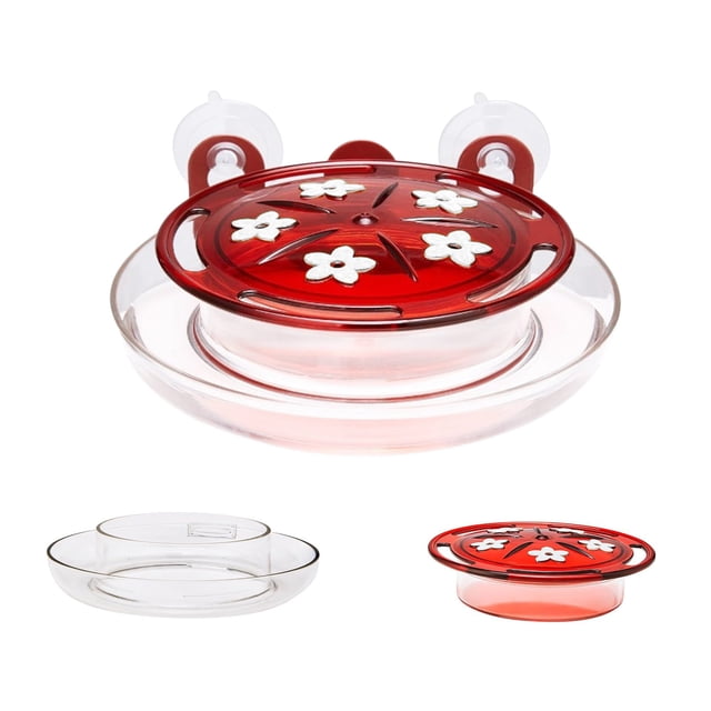 Gallickan Window Hummingbird Feeder, Outdoors Hummingbird Feeder with ...