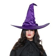 Gallickan Halloween Witch Hats, Mesh Witches Hats with Skull Ornament ...