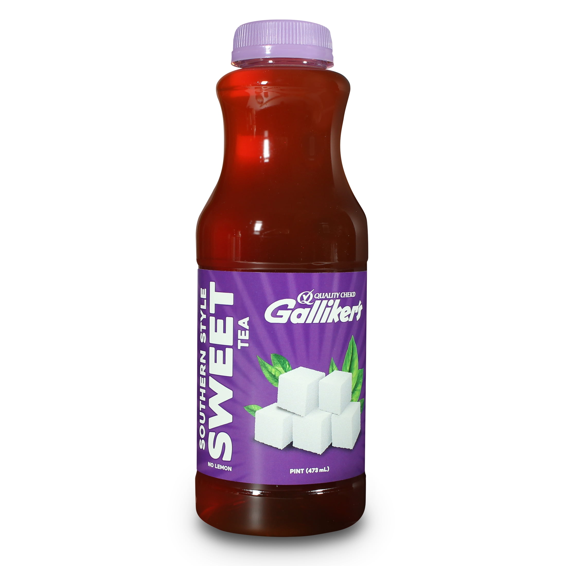 Galliker's Southern Style Sweet Tea, Pint, Plastic Bottle, Naturally ...