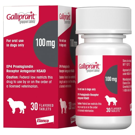Galliprant Osteoarthritis Pain & Inflammation Control for Dogs 100 mg ...