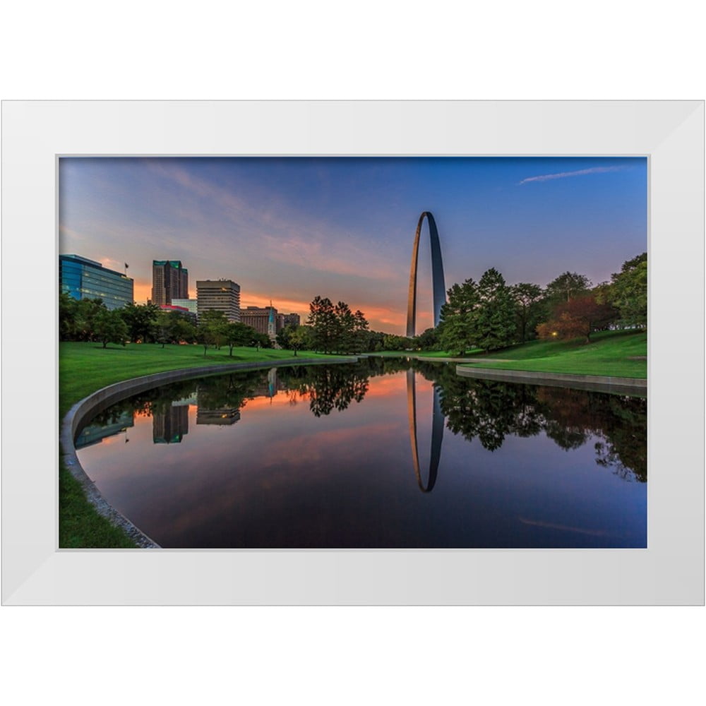 Galloimages Online 24x17 White Modern Wood Framed Museum Art Print ...