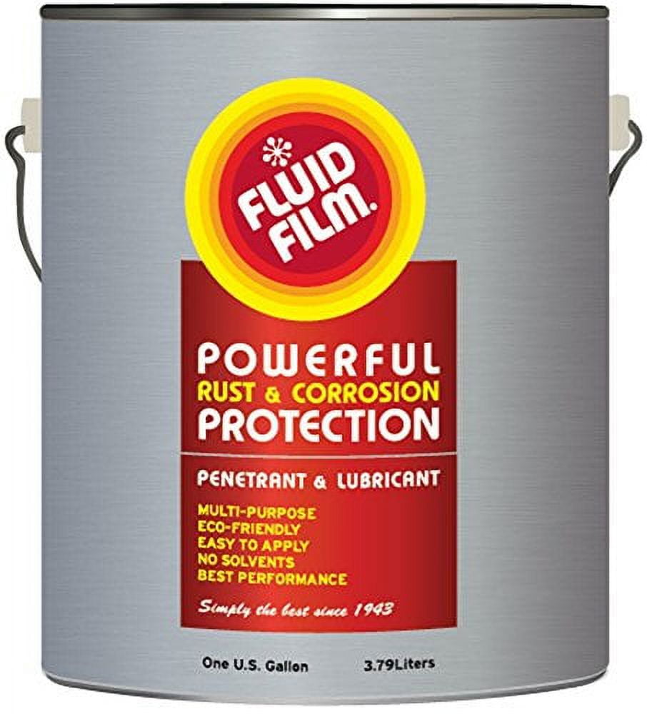 Fluid Film Penetrant & Lubricant, Rust & Corrosion Protection, 1 Gallon ...