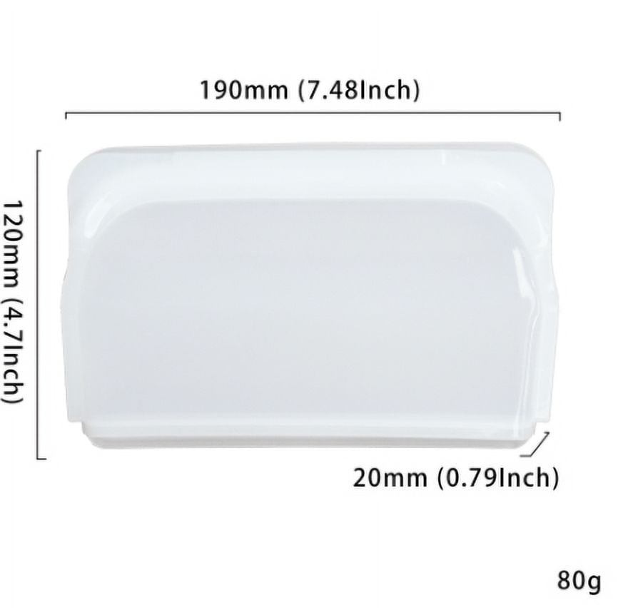 Platinum Silicone Bag Quart Half-Gallon Gal Reusable Food Storage Bags ...