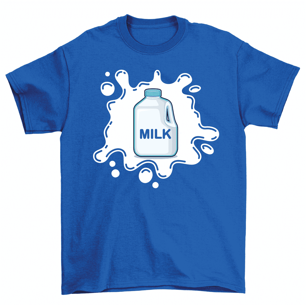 Gallon Of Milk Costume Milk Jug T-Shirt Men Women - Walmart.com