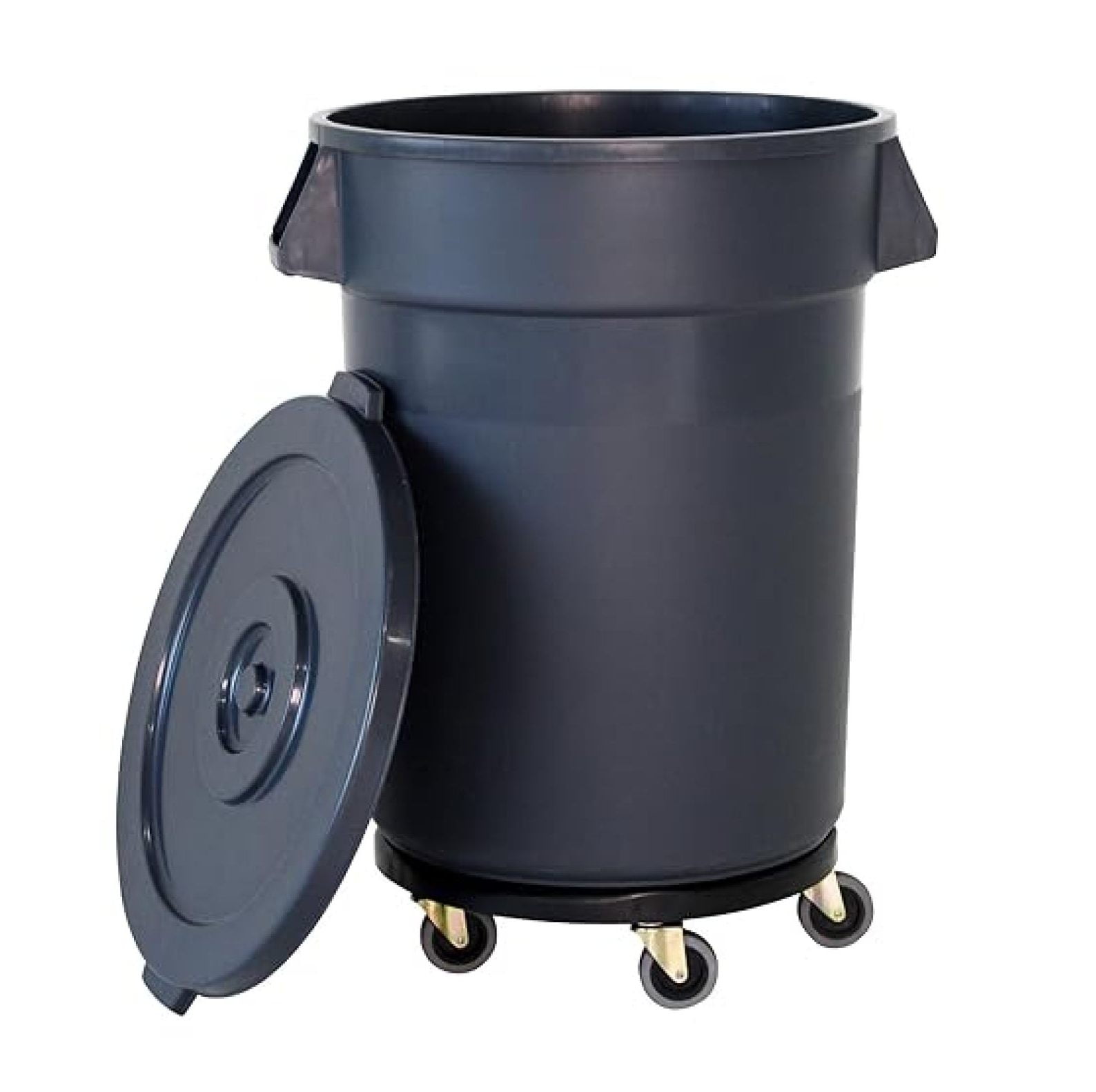 Gallon Outdoor Trash Can, Outdoor Trash Can with Lid and Removable ...