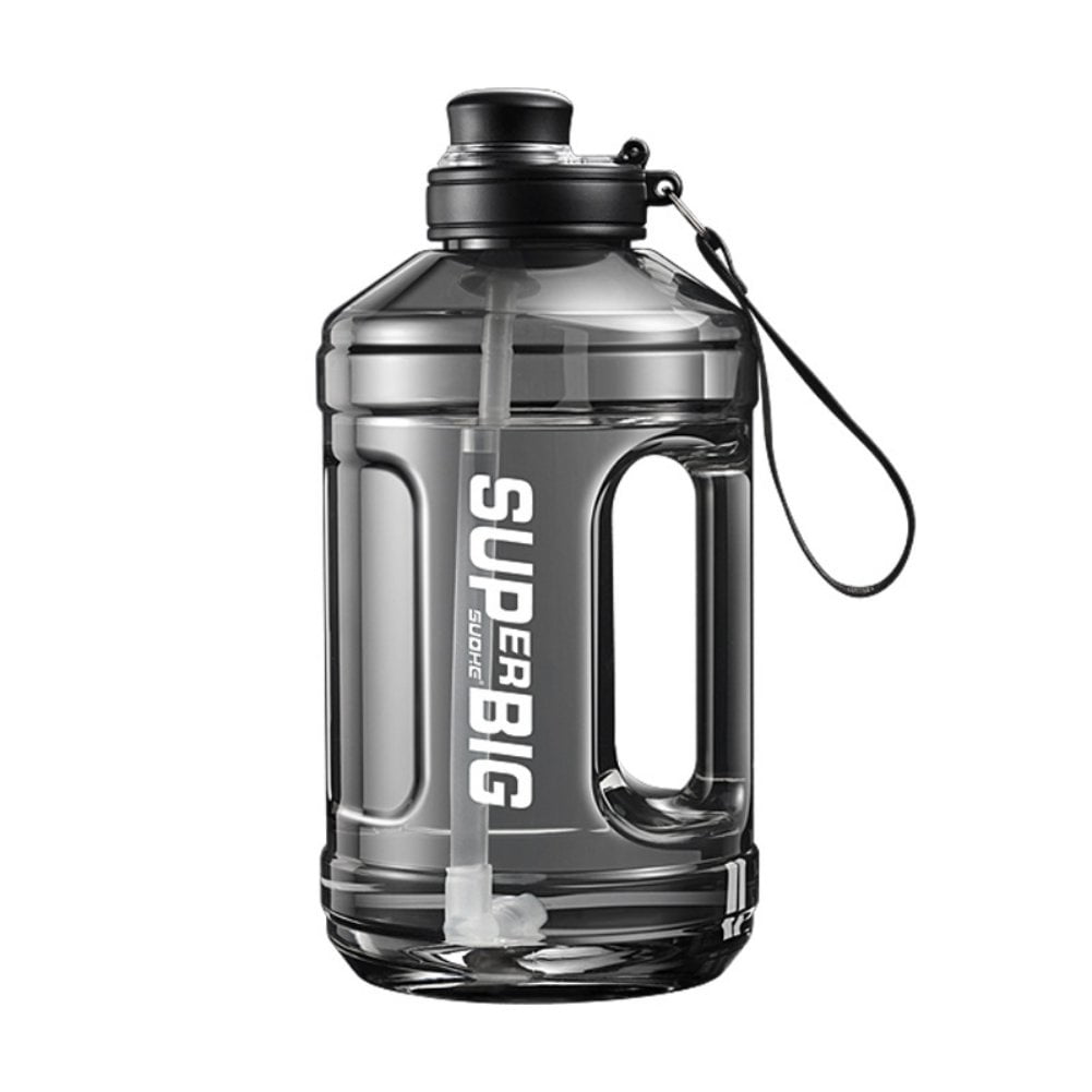 Gallon Water Bottle With Straw & Chug Lid - Big Water Bottle - BPA Free ...