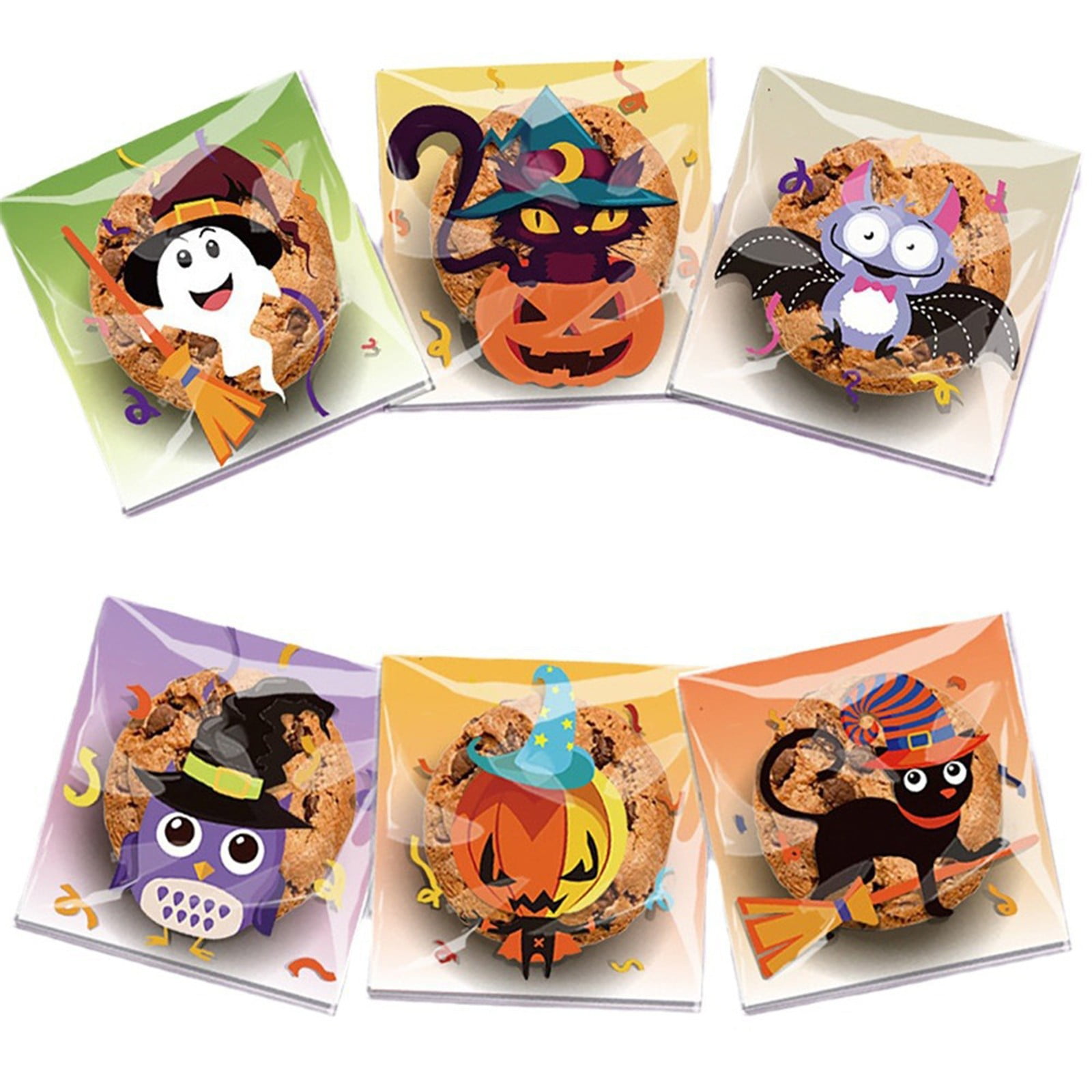 Gallon Ziploc Bags Tupperware 100 Pcs Halloween Candy Bags Halloween ...