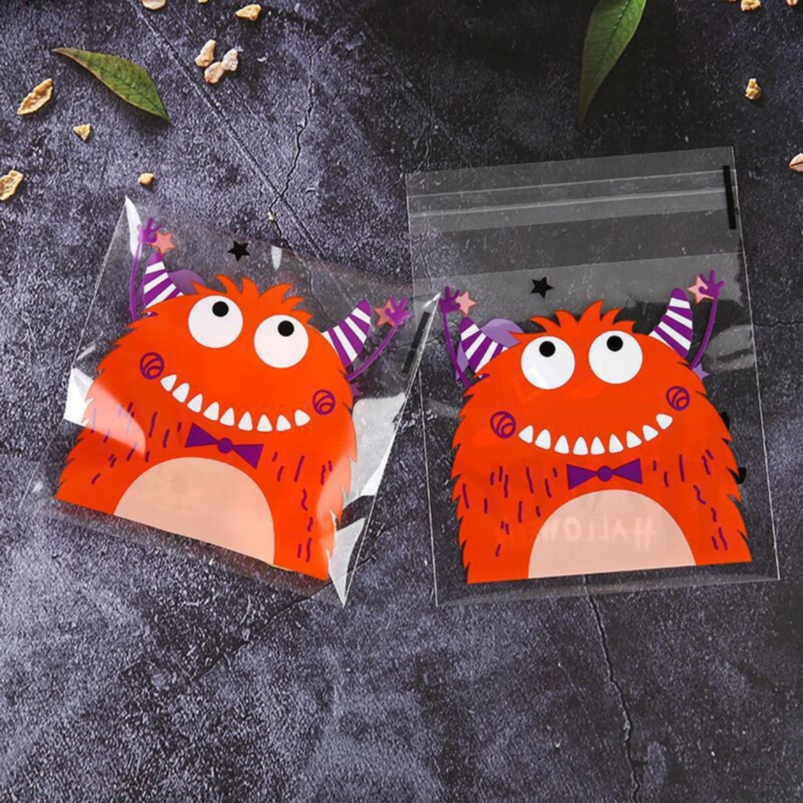 Gallon Ziploc Bags Tupperware 100 Pcs Halloween Candy Bags Halloween ...