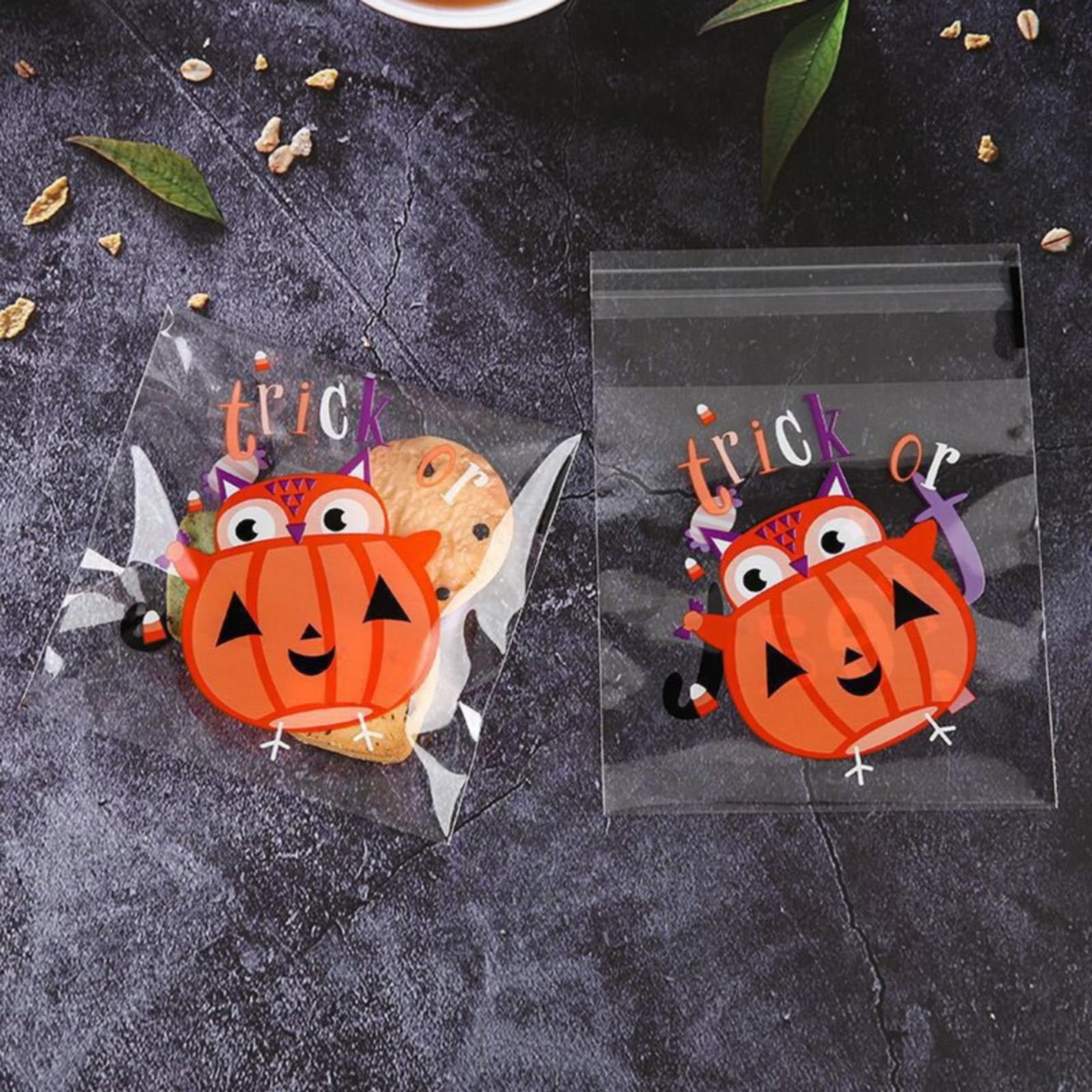 Gallon Ziploc Bags Tupperware 100 Pcs Halloween Candy Bags Halloween ...
