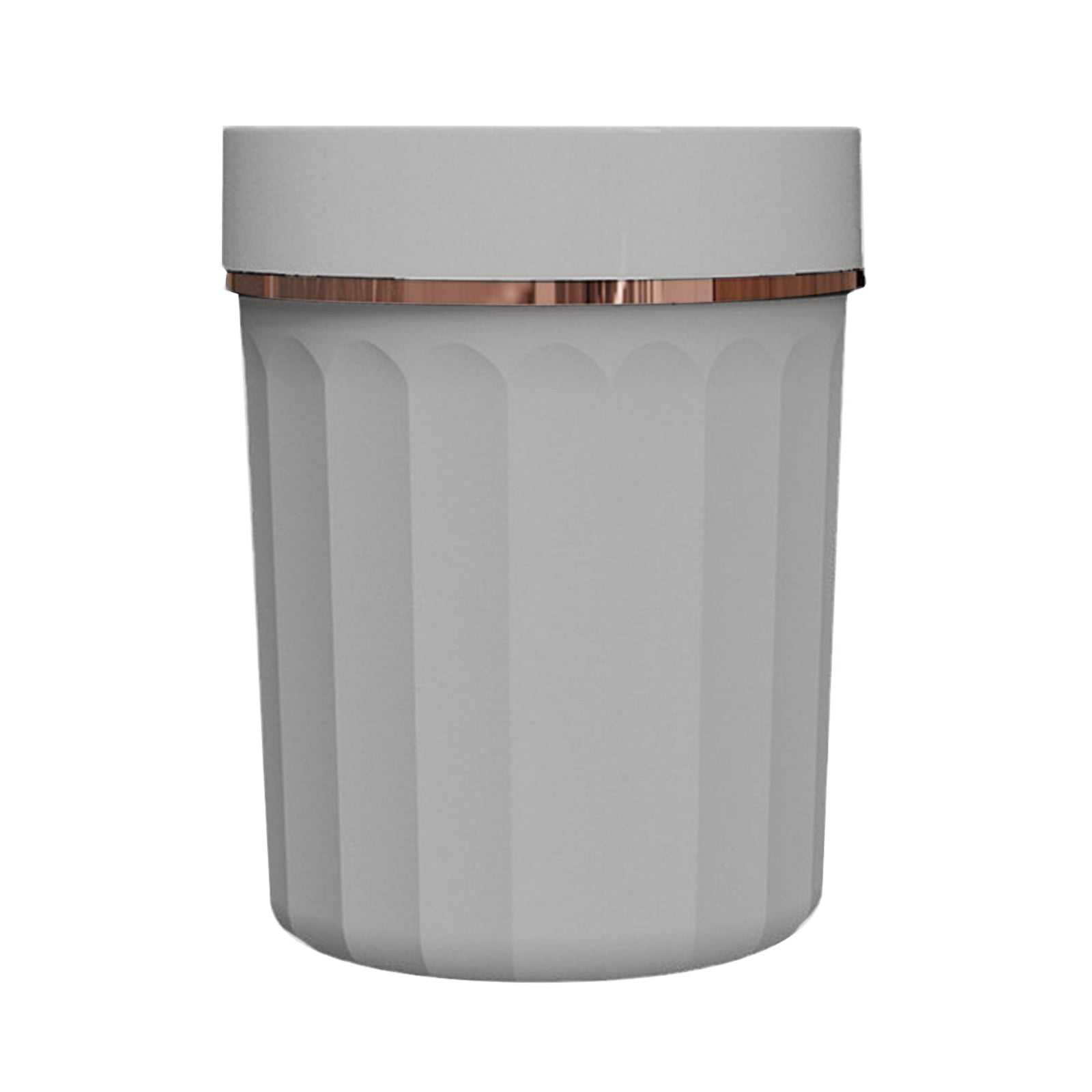Gallons Bathroom Trash Can, Slim Waste Basket, Round Garbage Can ...