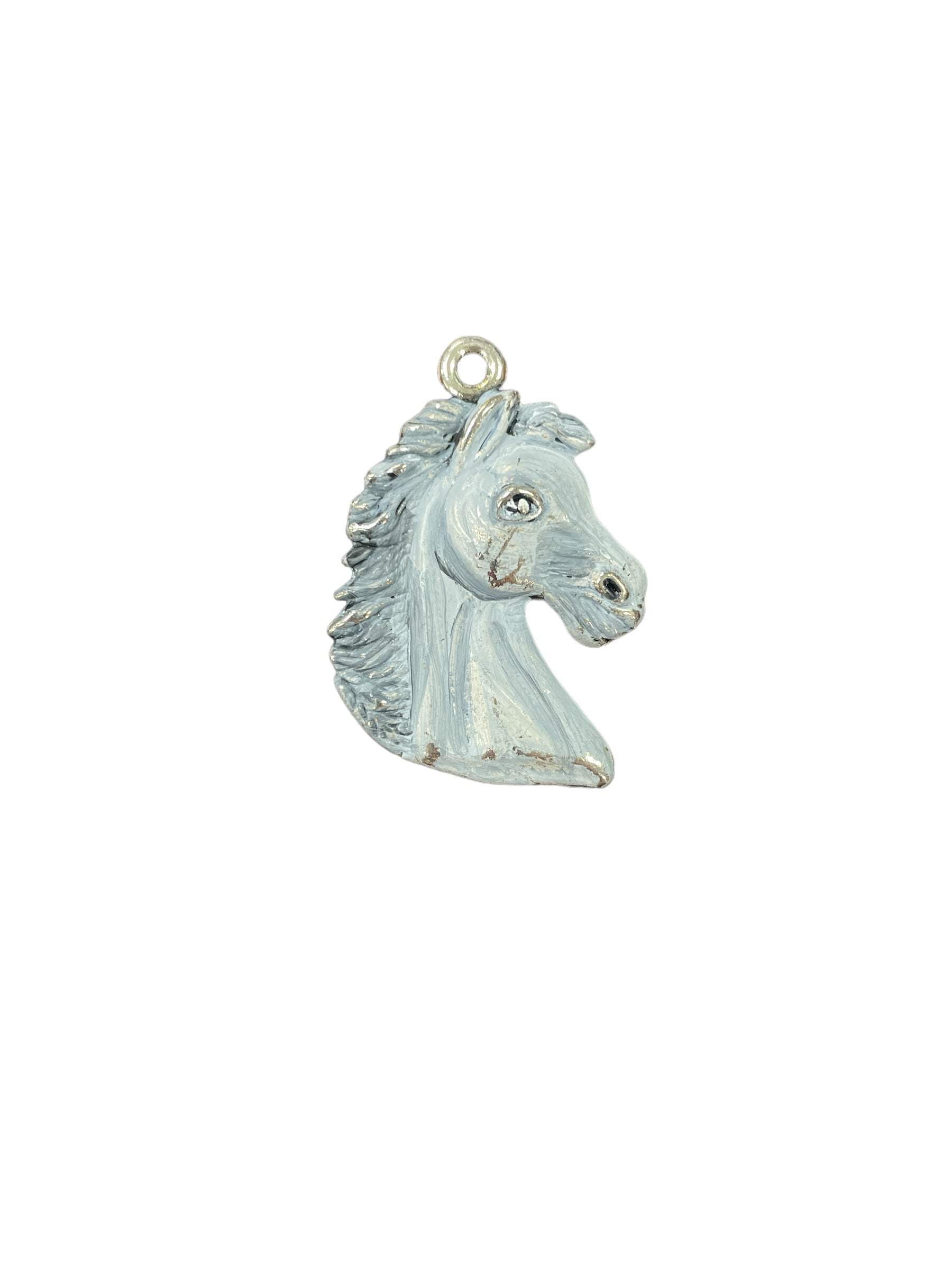 Gallop into Style: 1.5 Inch Alloy Horse Head Charm for DIY Jewelry ...