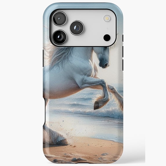 Galloping Beach Horse iPhone Case 17 to 11 Pro Max - Walmart.com