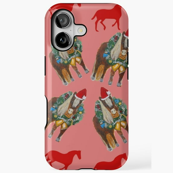 Galloping Horses Graphic Design Phone Case 17 16 15 14 13 12 11 Pro Max ...