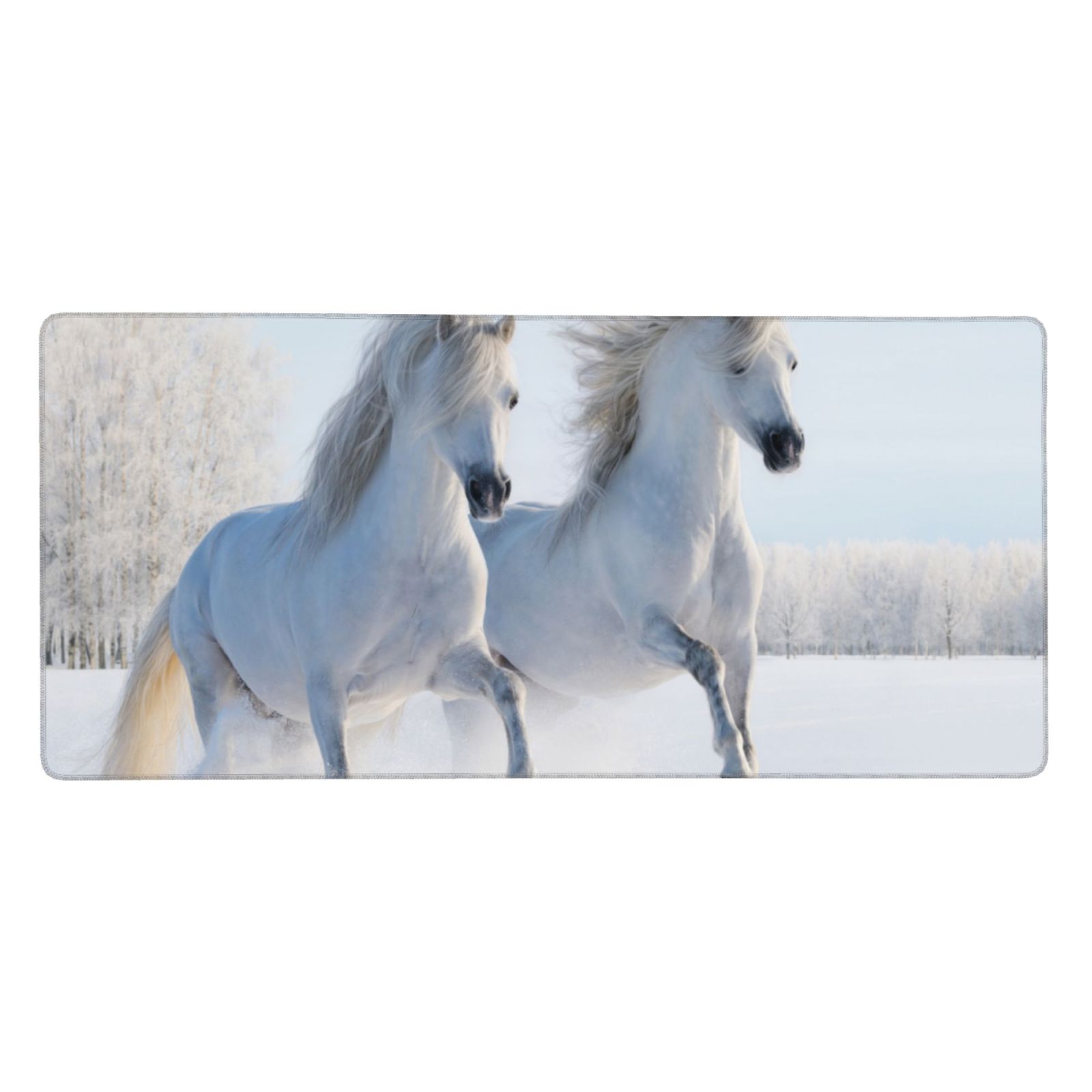 Galloping Rare Spotted Horses Mousepad Large Mouse Pad Desk Pad ...