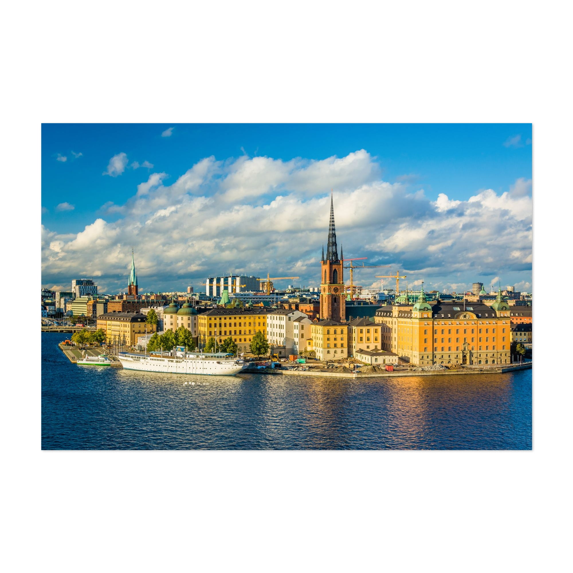 Galma Stan from Skinnarbacken - Stockholm Sweden Photography Unframed ...
