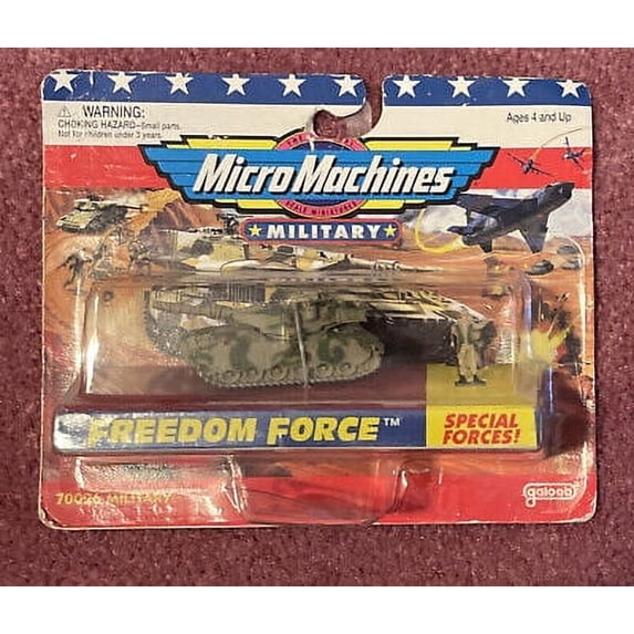 Galoob 1995 Micro Machines Military Freedom Force Special Forces ...